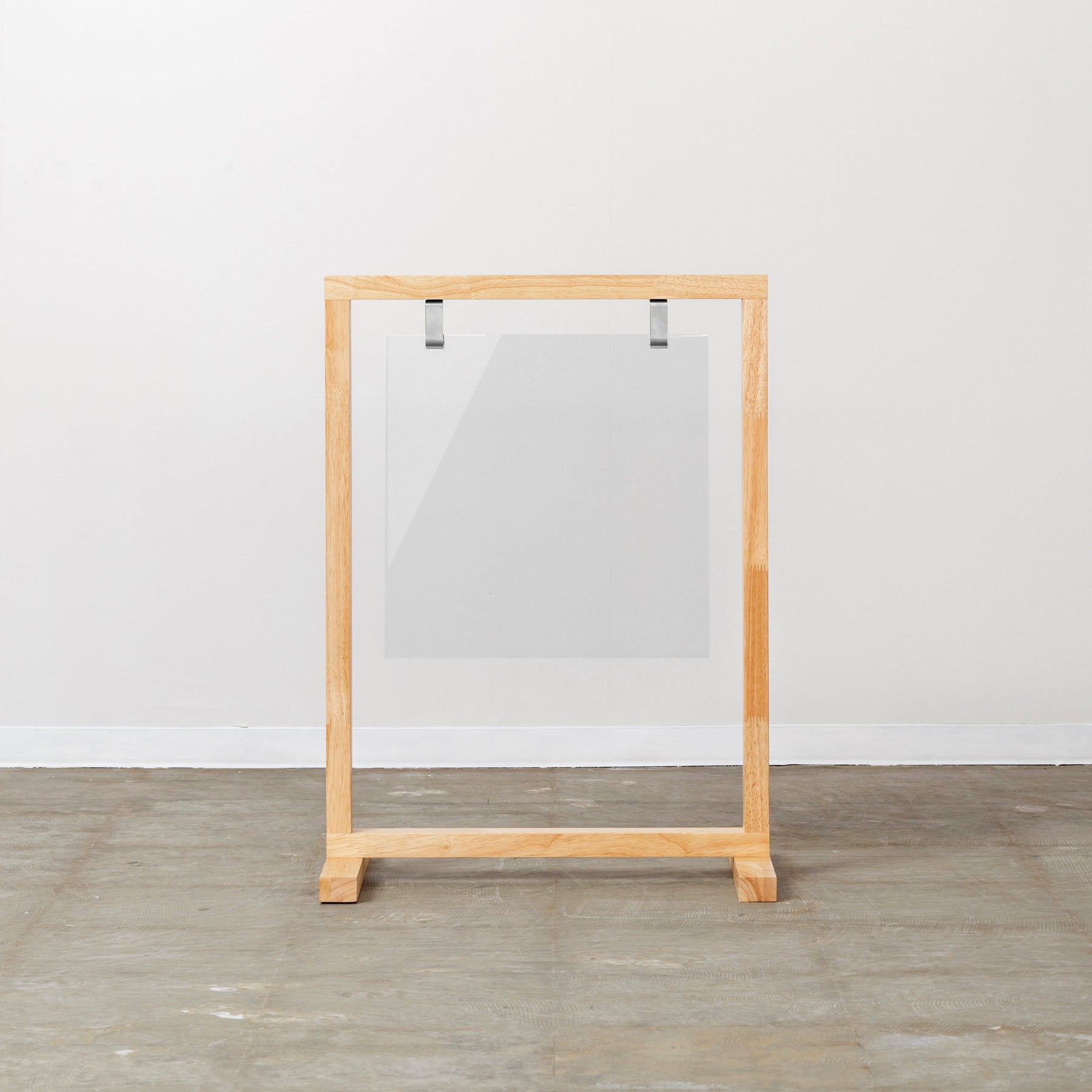 Wood Frame Sidewalk Sign