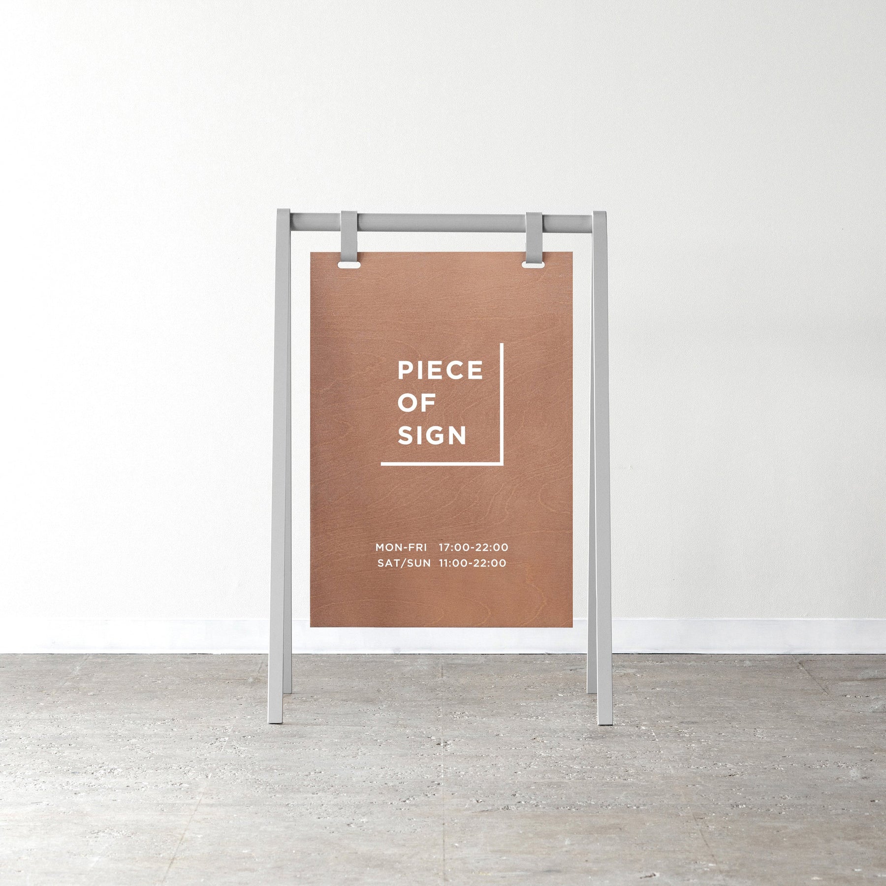 A-Frame Sidewalk Sign - Large