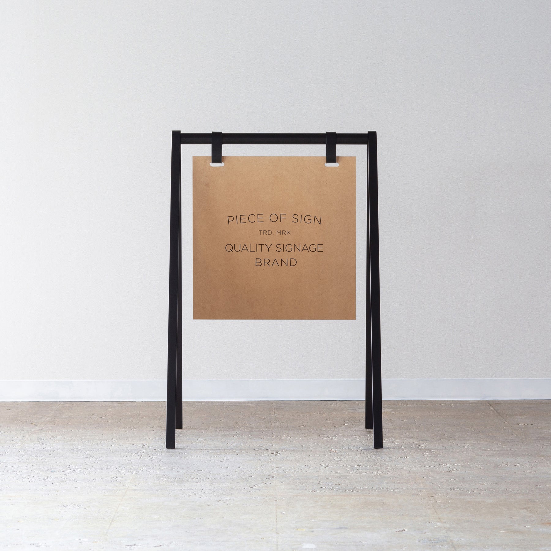 A-Frame Sidewalk Sign – 16" × 16"