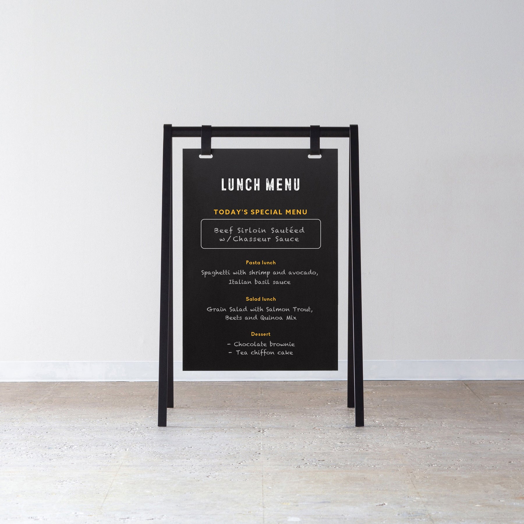 A-Frame Sidewalk Sign - Large