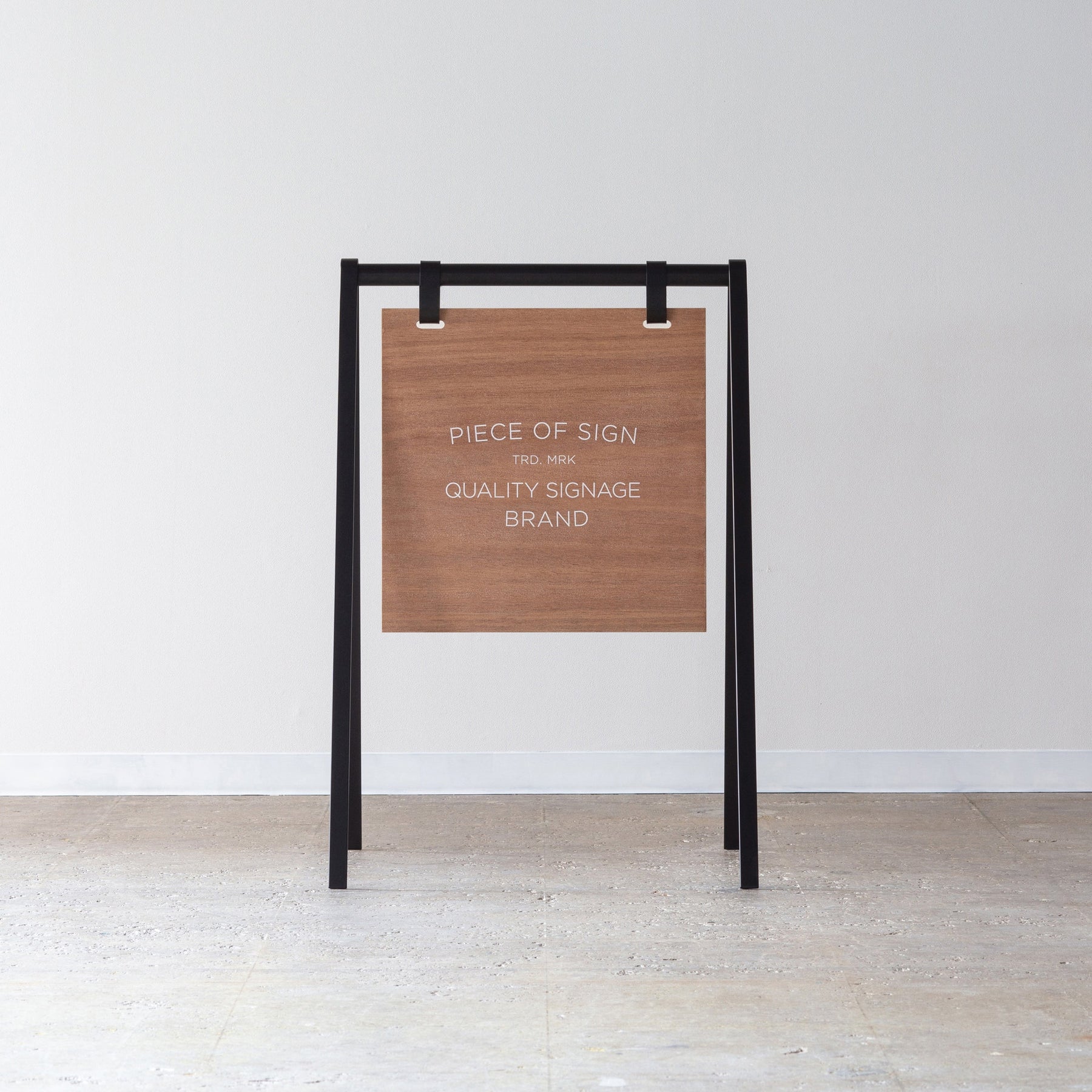 A-Frame Sidewalk Sign - 16" × 16"