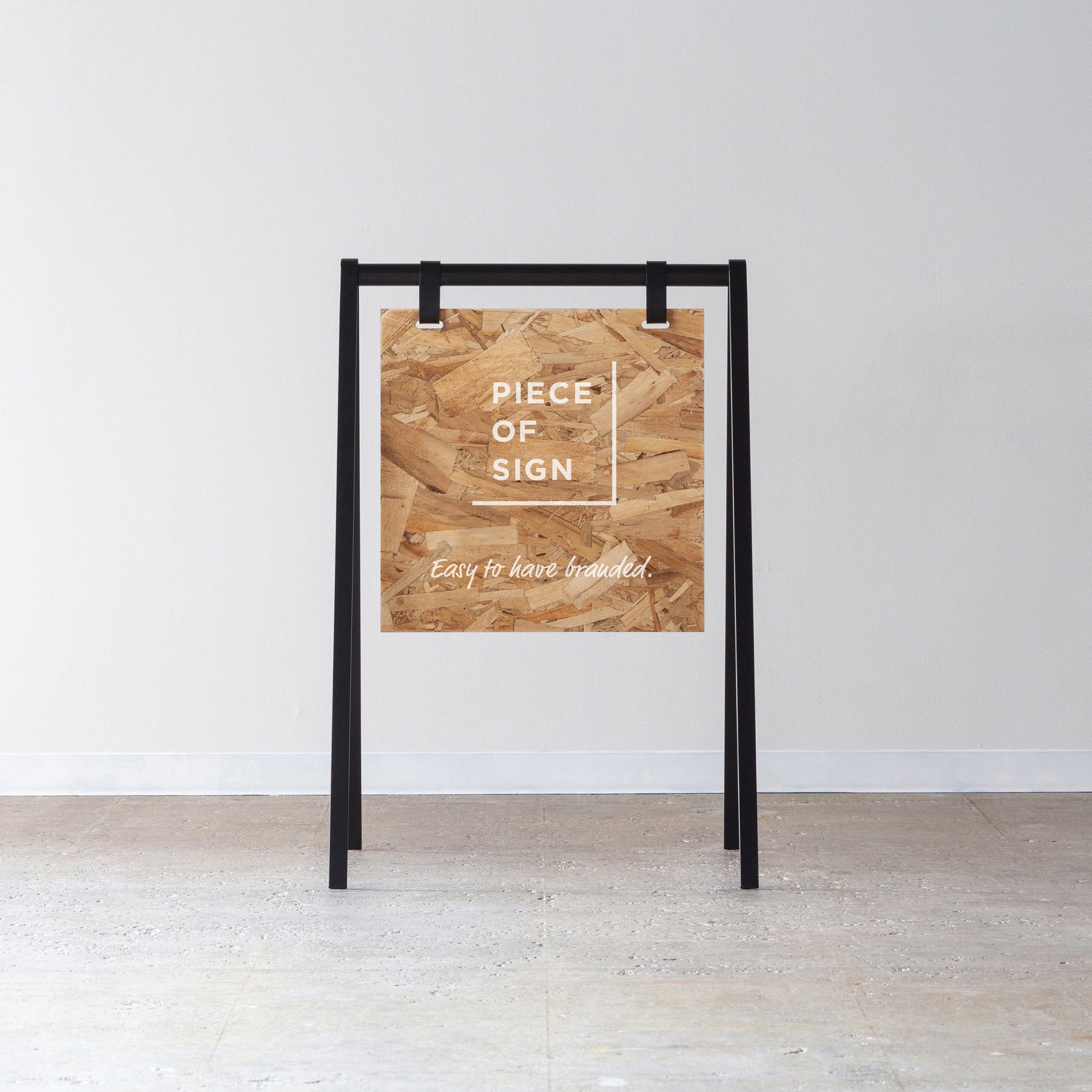 A-Frame Sidewalk Sign - 16" × 16"