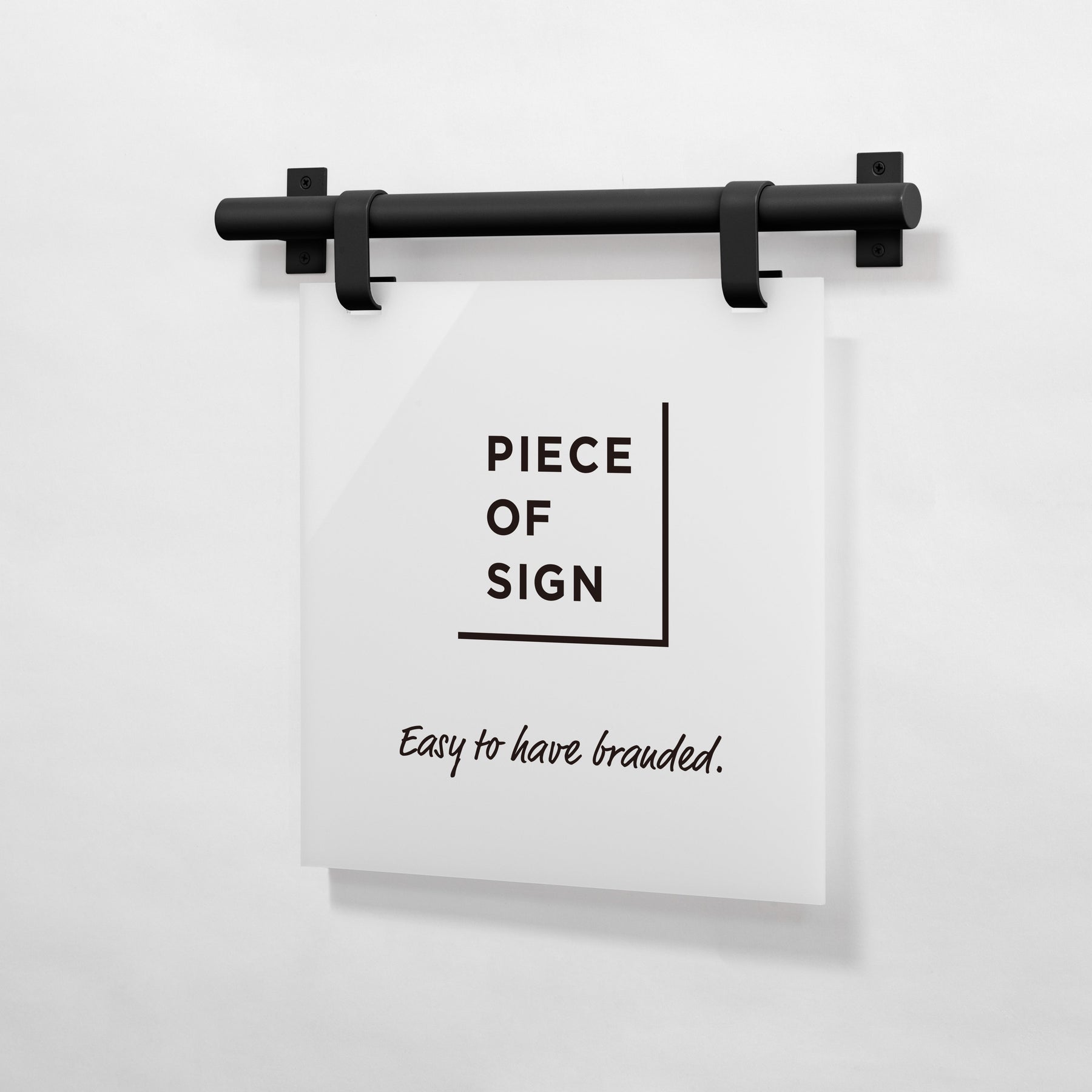 Hanging Wall Sign - SQUARE - 16" × 16"