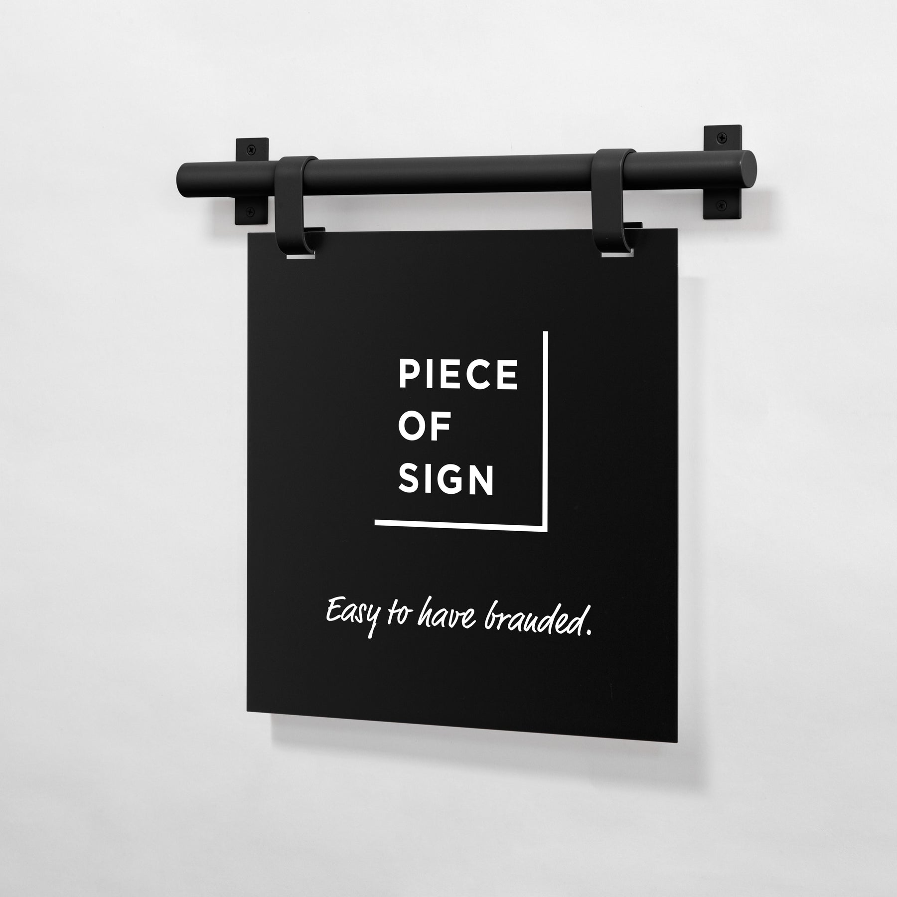 Hanging Wall Sign - SQUARE - 16" × 16"