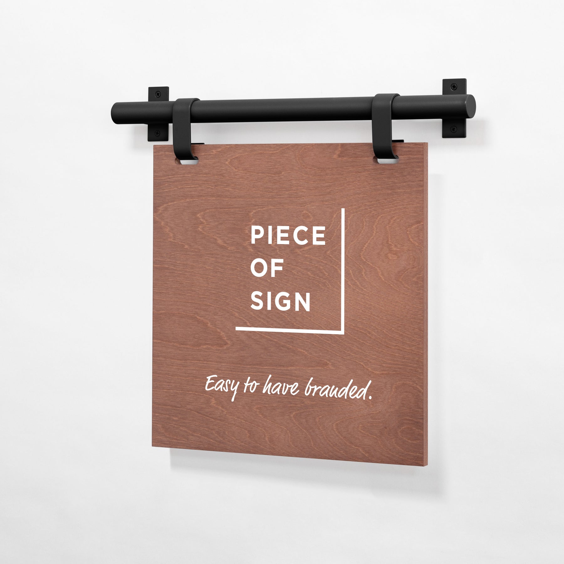 Hanging Wall Sign - SQUARE - 16" × 16"