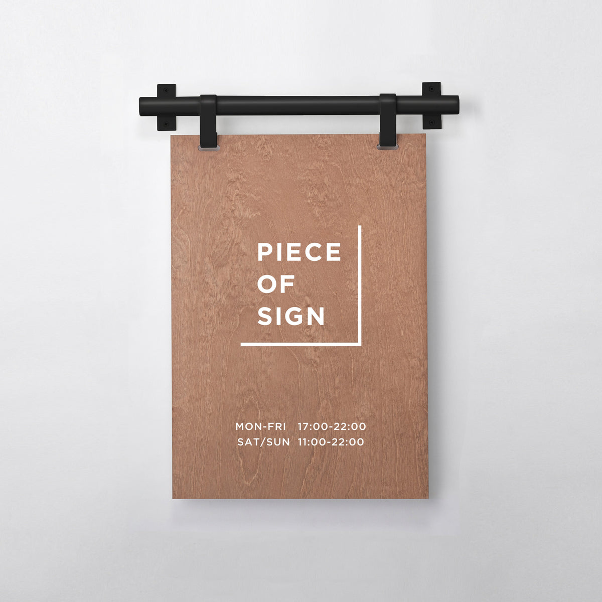 Hanging Wall Sign L-SIZE