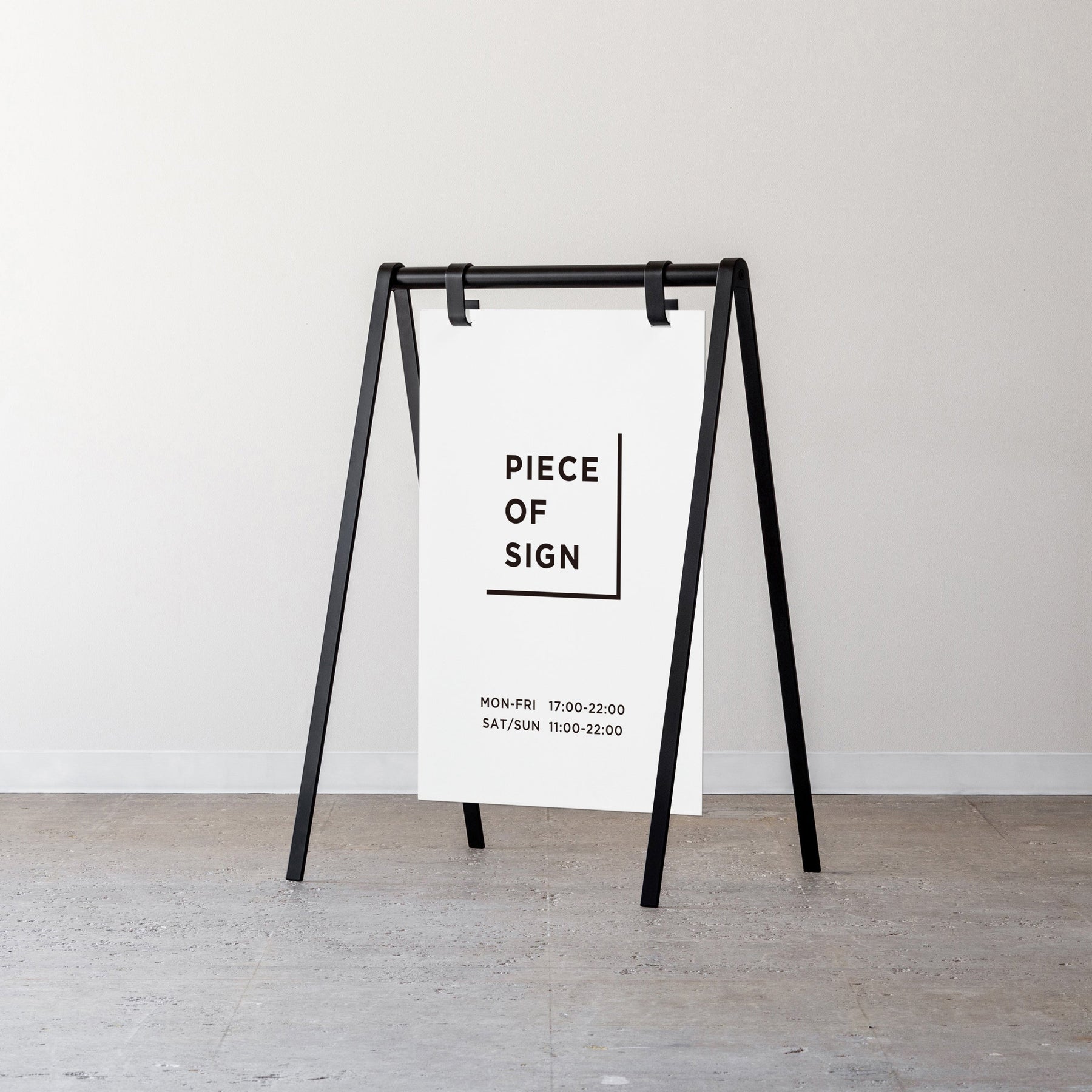 A-Frame Sidewalk Sign - Large