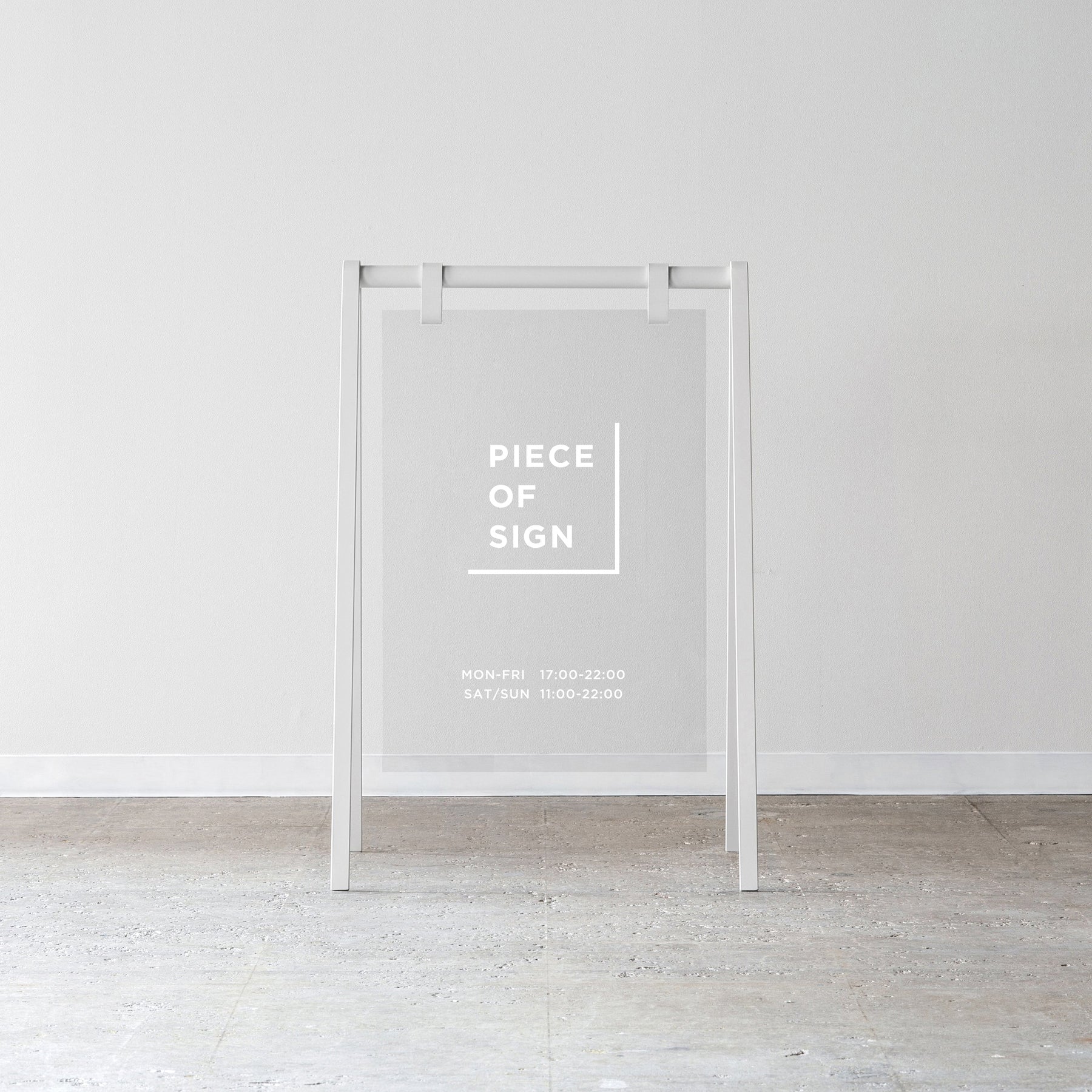 A-Frame Sidewalk Sign - Large