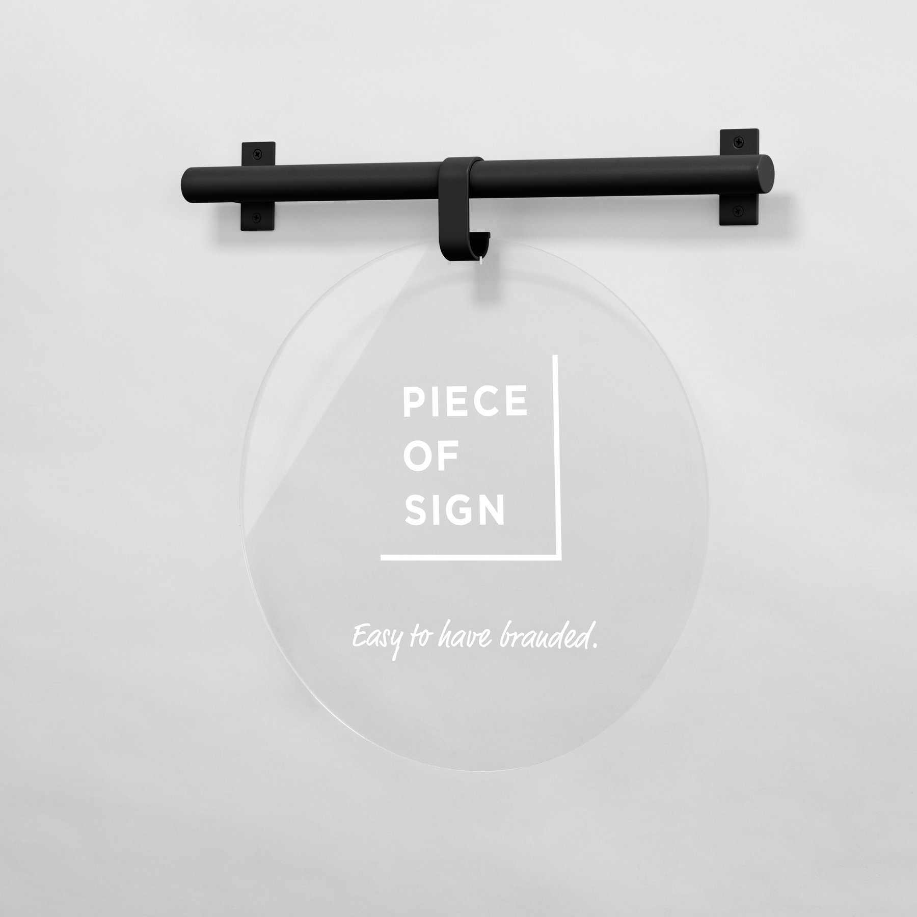 Hanging Wall Sign - ROUND - 16"