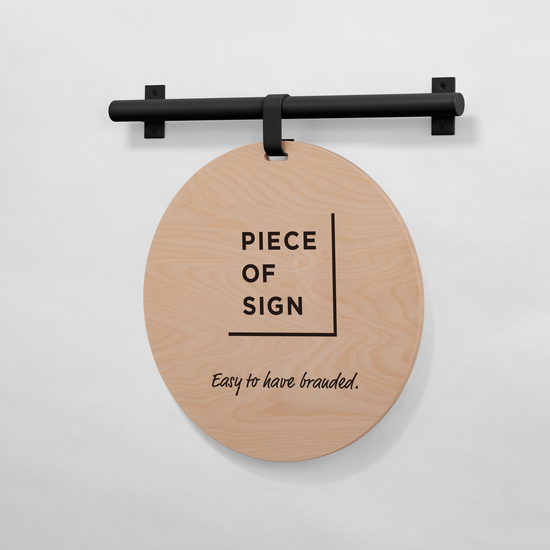 Hanging Wall Sign - ROUND - 16"