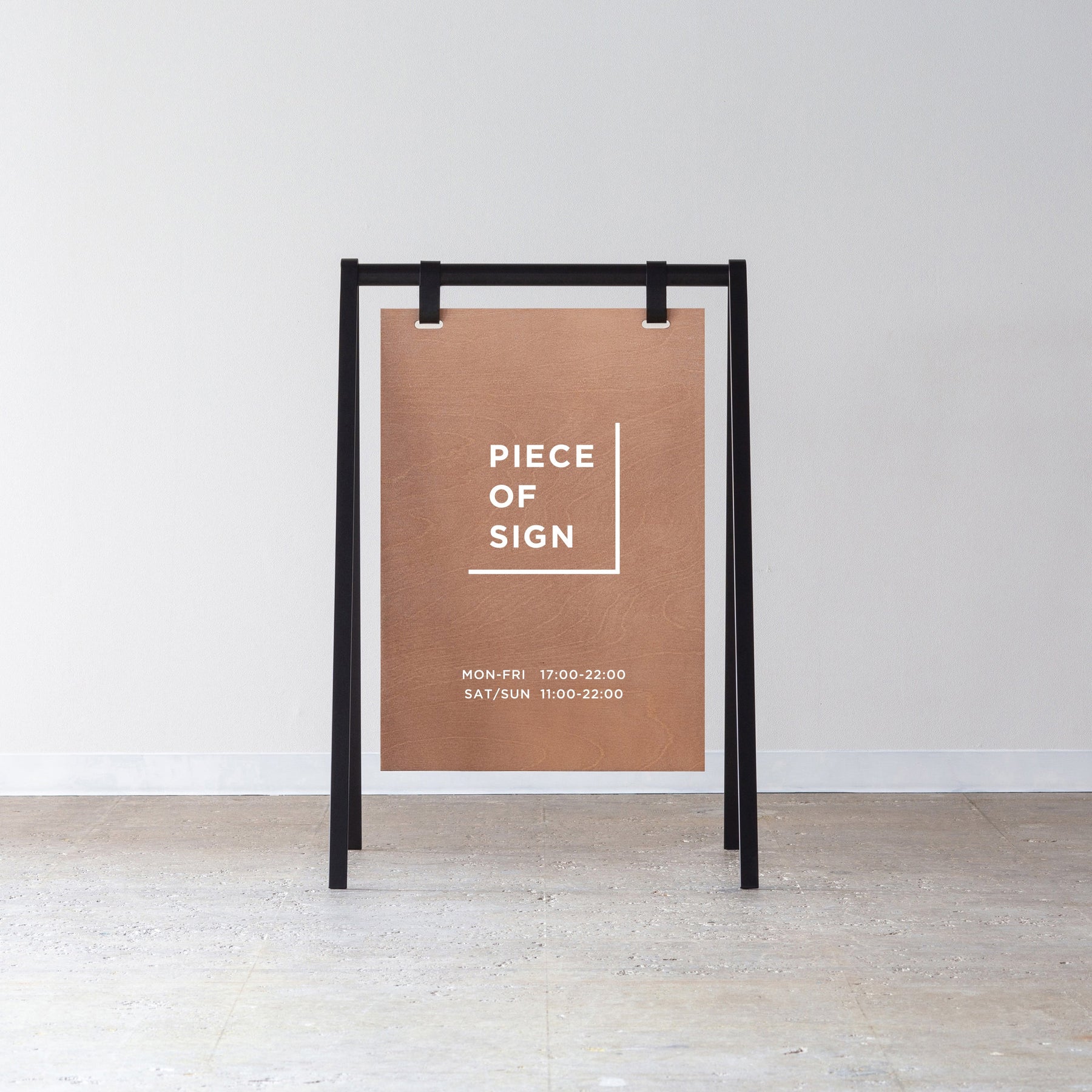 A-Frame Sidewalk Sign - Large