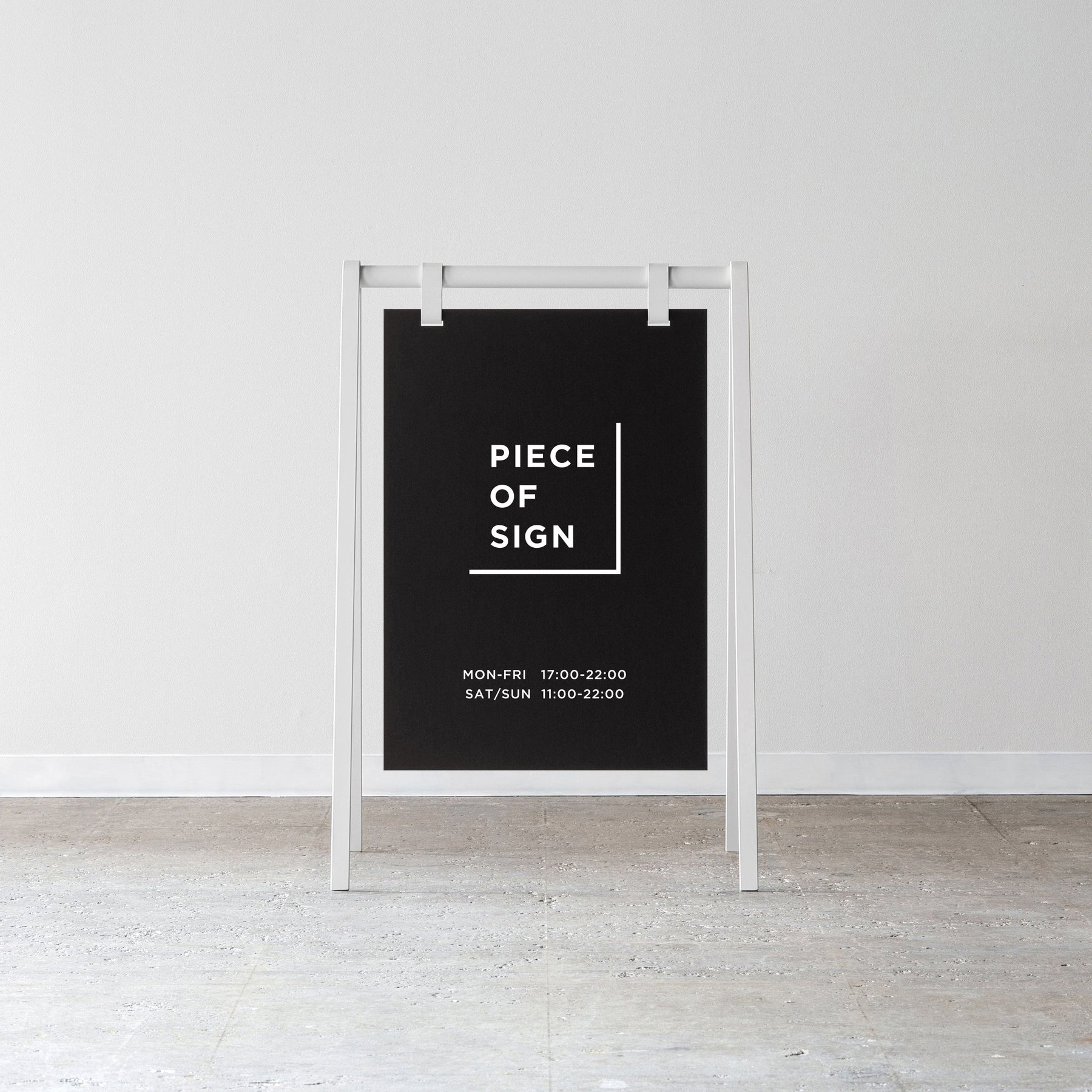 A-Frame Sidewalk Sign - Large