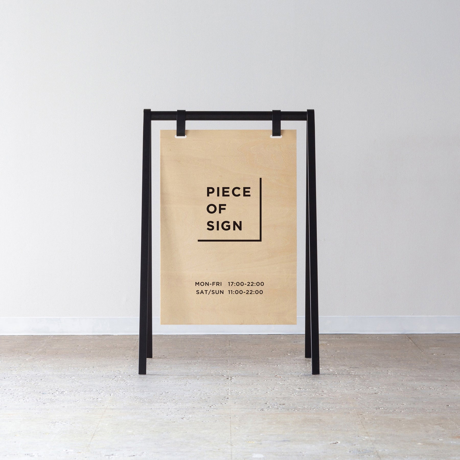 A-Frame Sidewalk Sign - Large