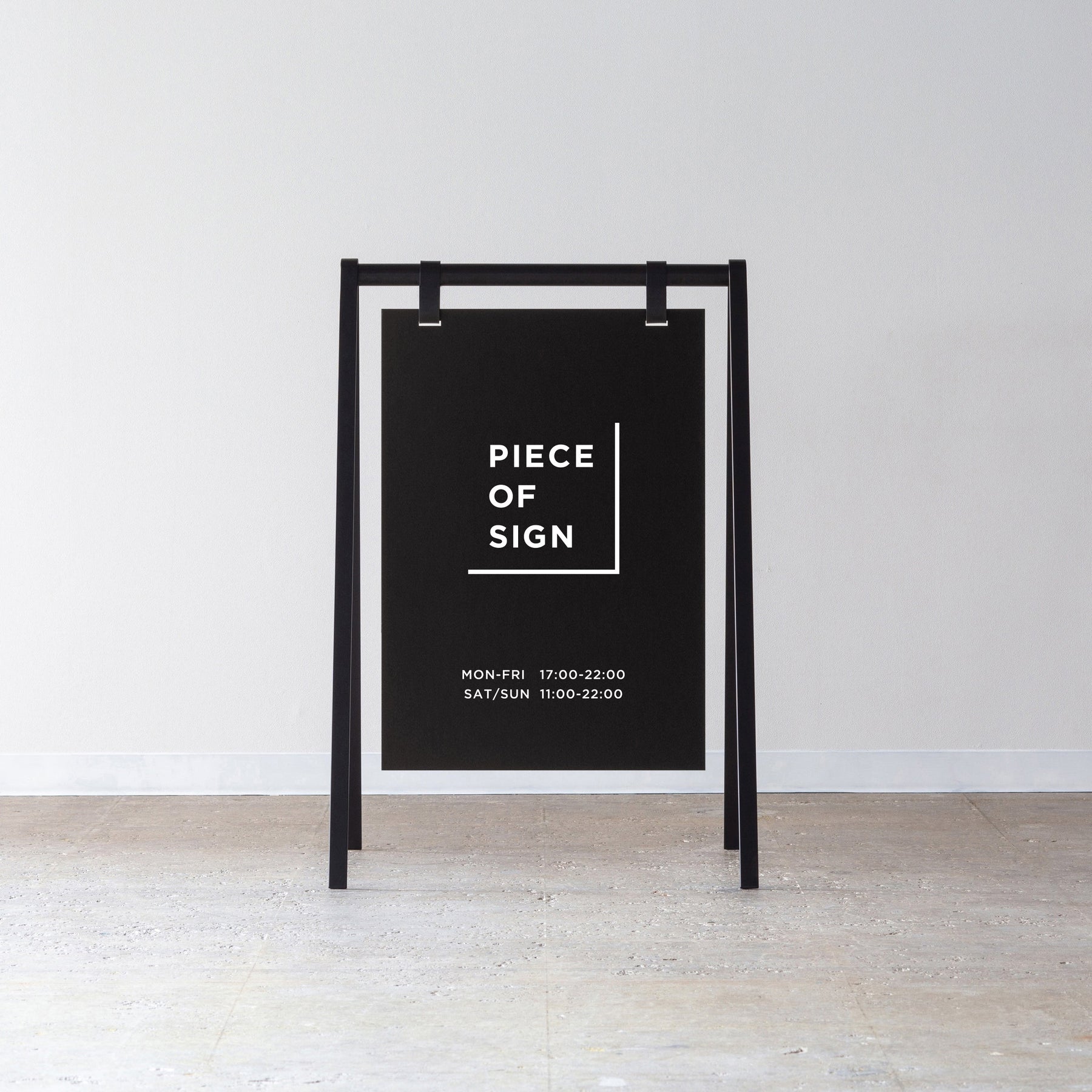 A-Frame Sidewalk Sign - Large