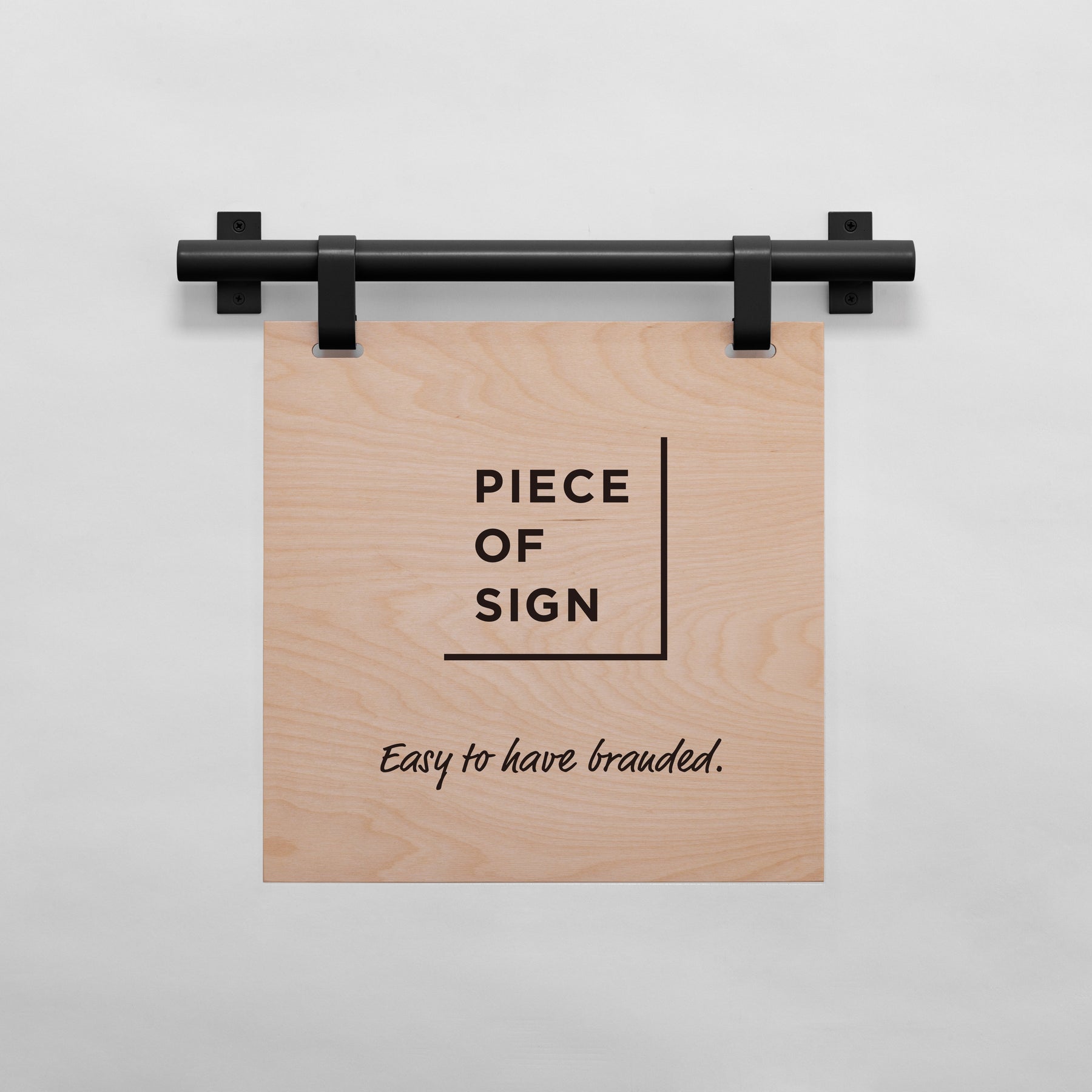 Hanging Wall Sign - SQUARE - 16" × 16"