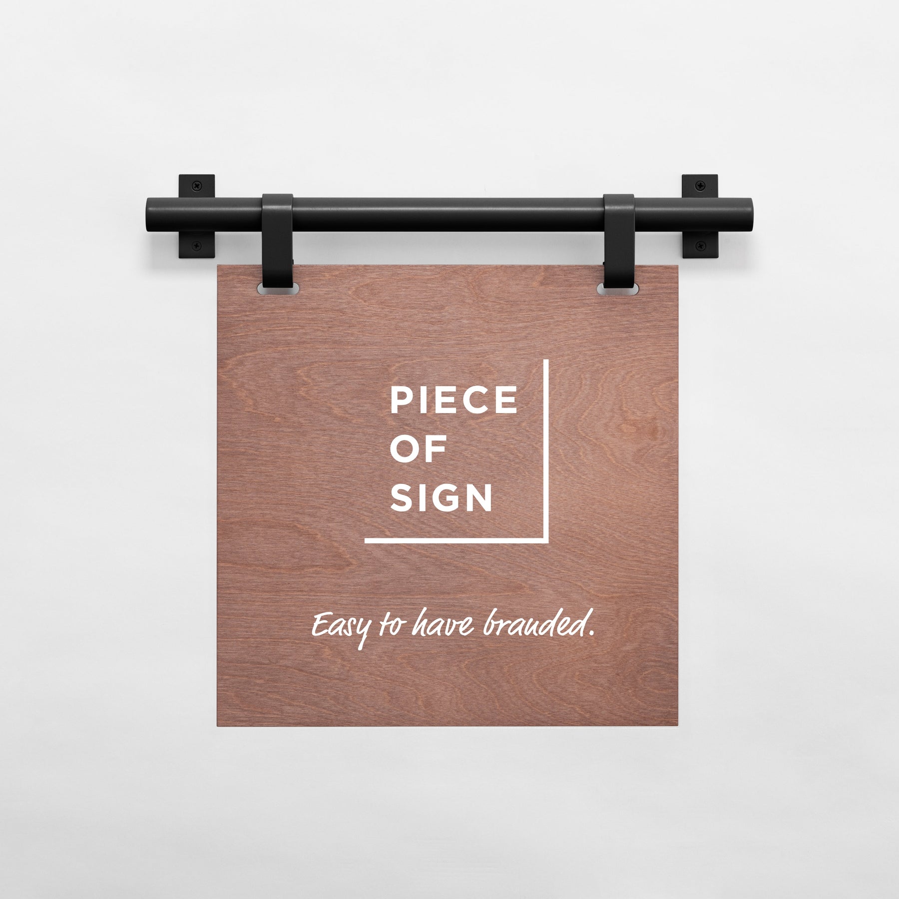 Hanging Wall Sign - SQUARE - 16" × 16"