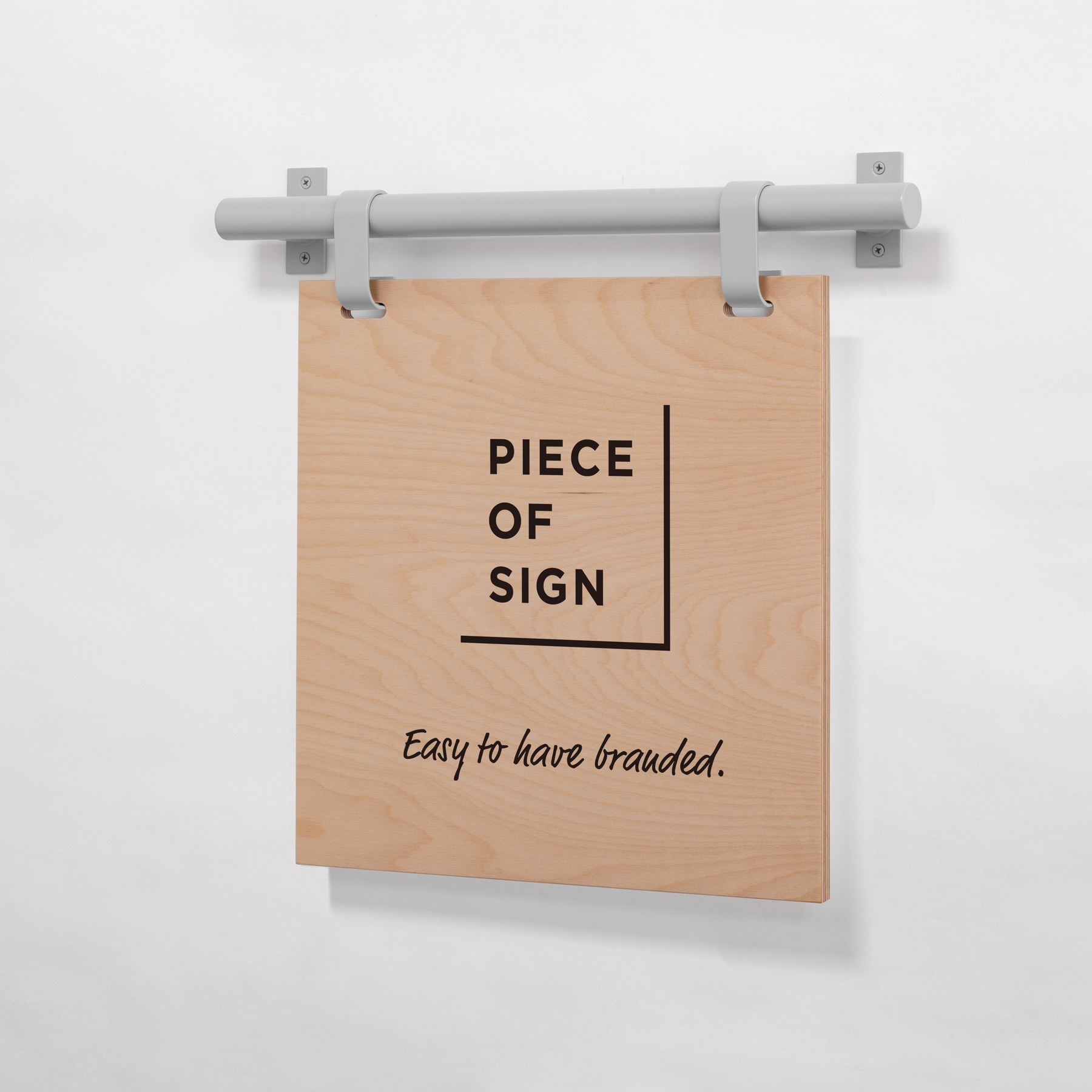 Hanging Wall Sign - SQUARE - 16" × 16"