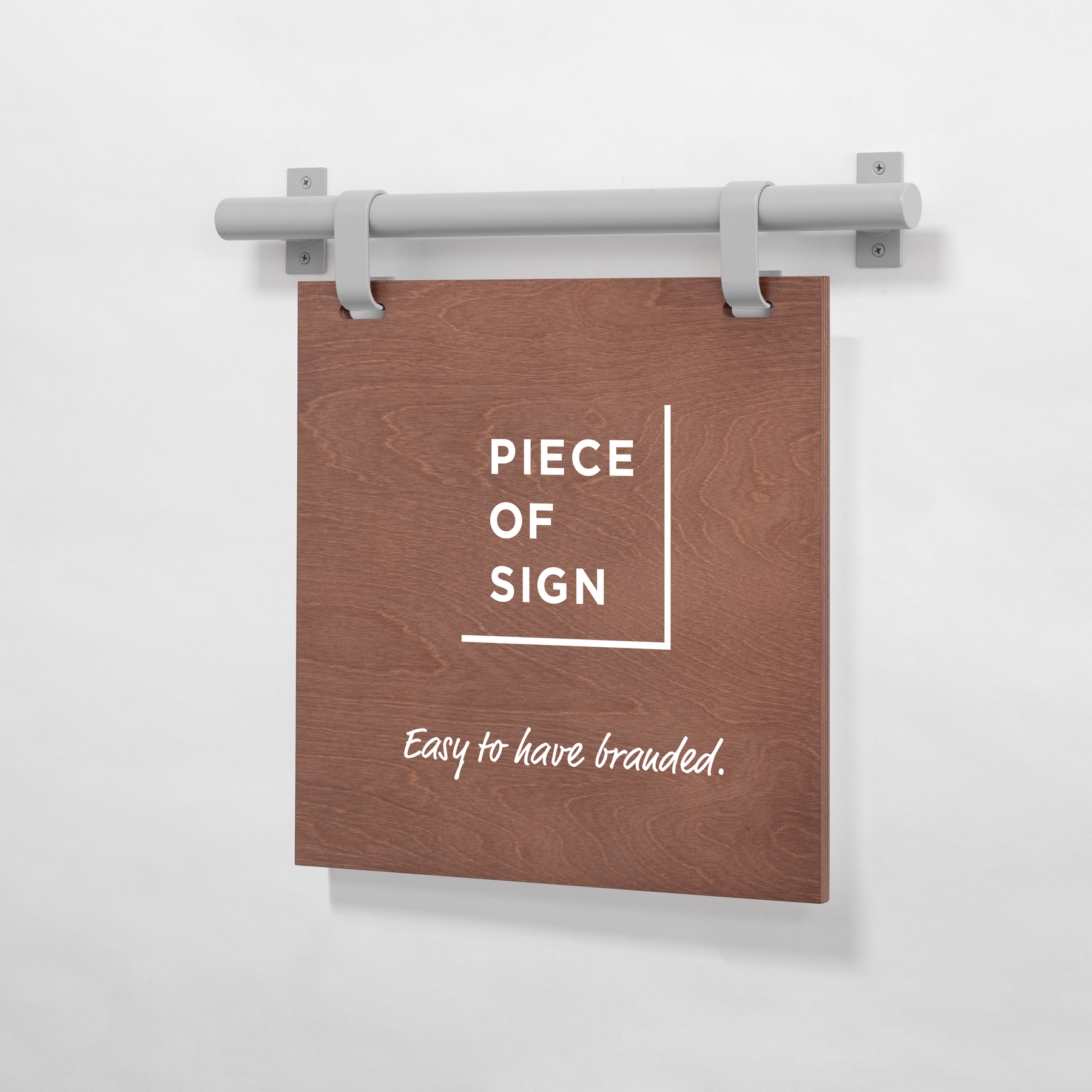 Hanging Wall Sign - SQUARE - 16" × 16"