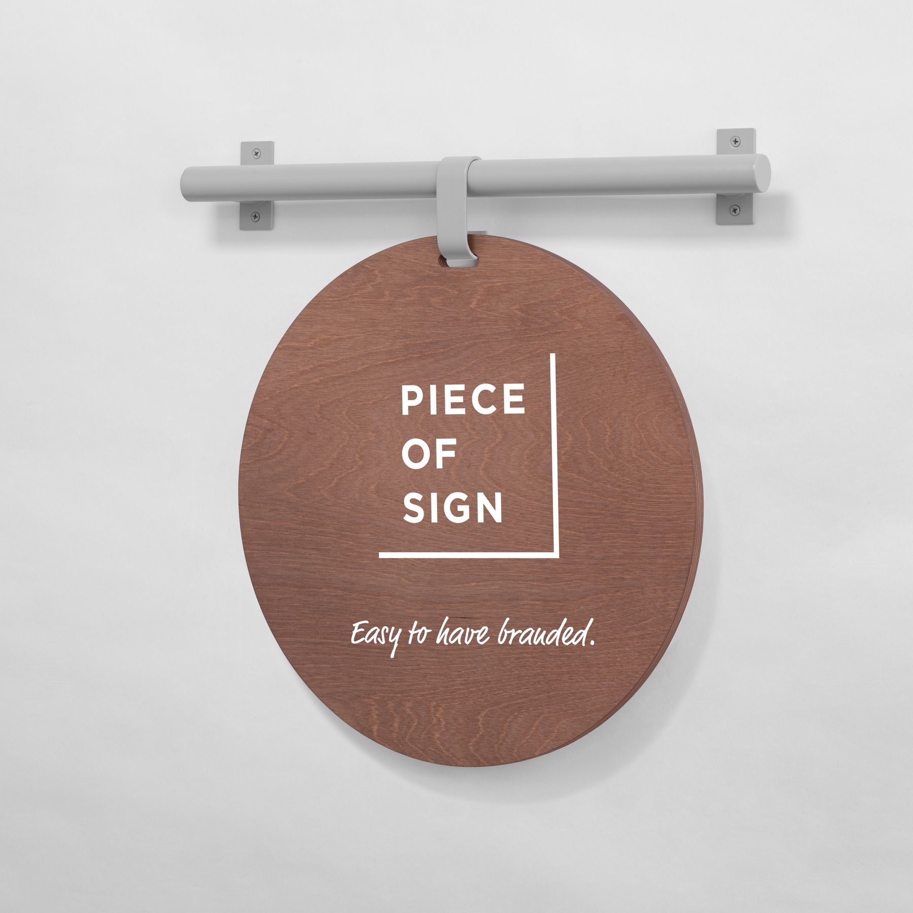 Hanging Wall Sign - ROUND - 16"