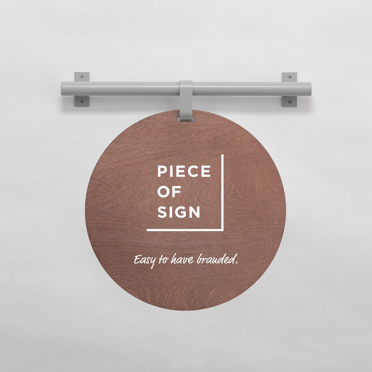 Hanging Wall Sign - ROUND - 16"