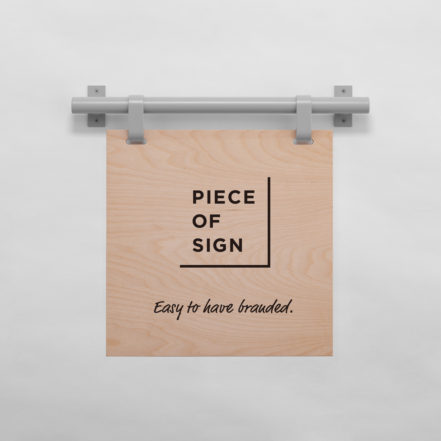 Hanging Wall Sign - SQUARE - 16" × 16"