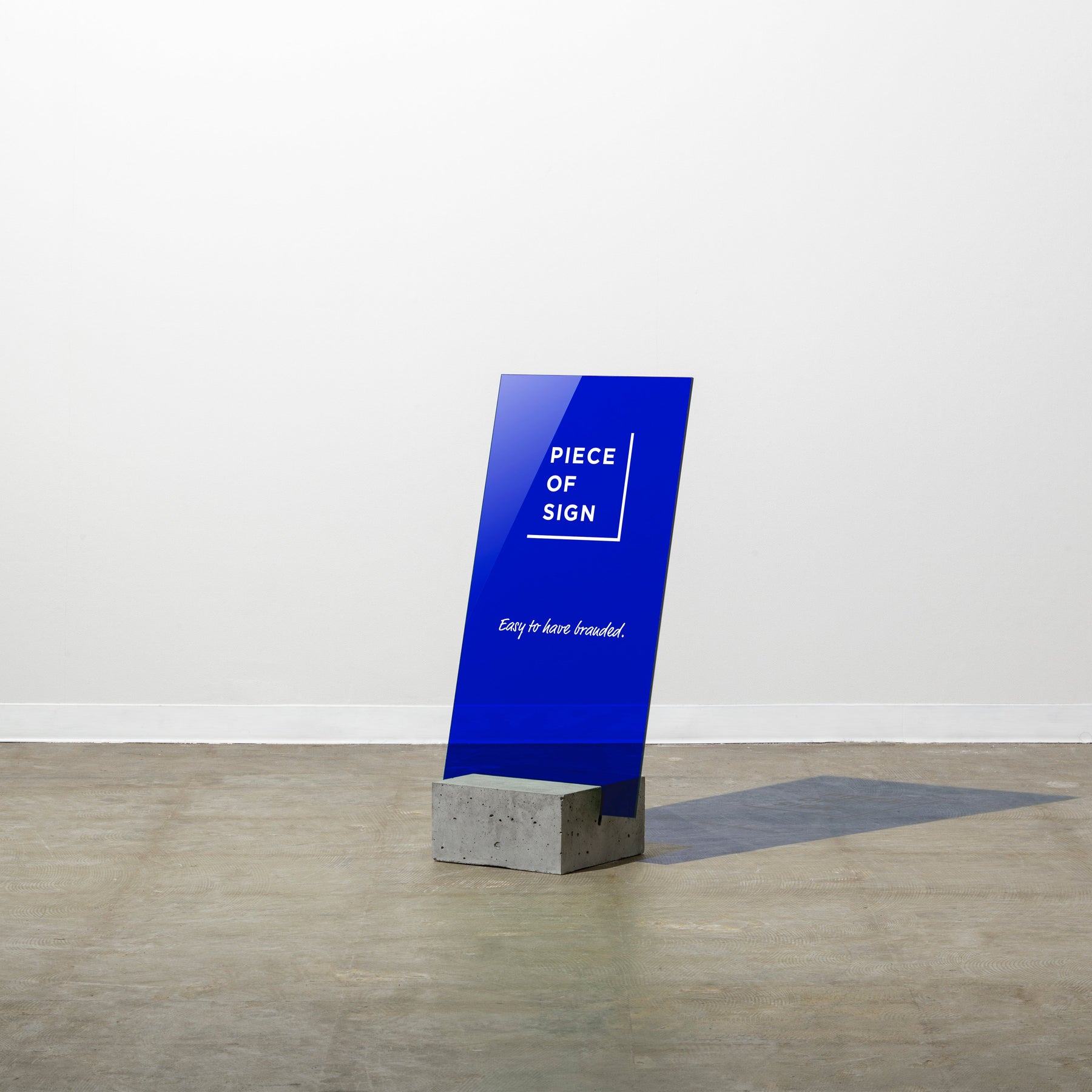 BLOCK & BOARD Sidewalk Sign - Color Acrylic