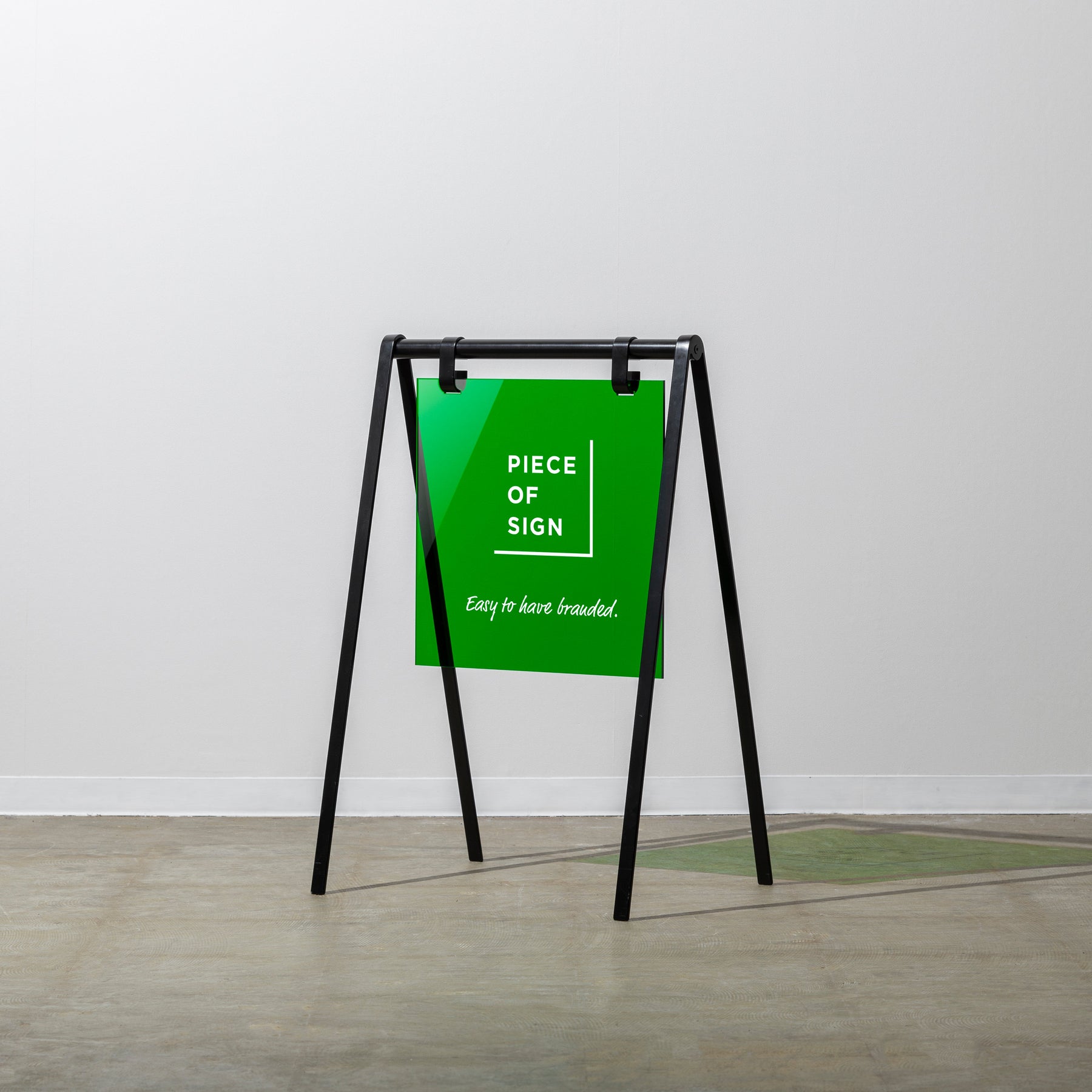 A-Frame Sidewalk Sign - Color Acrylic