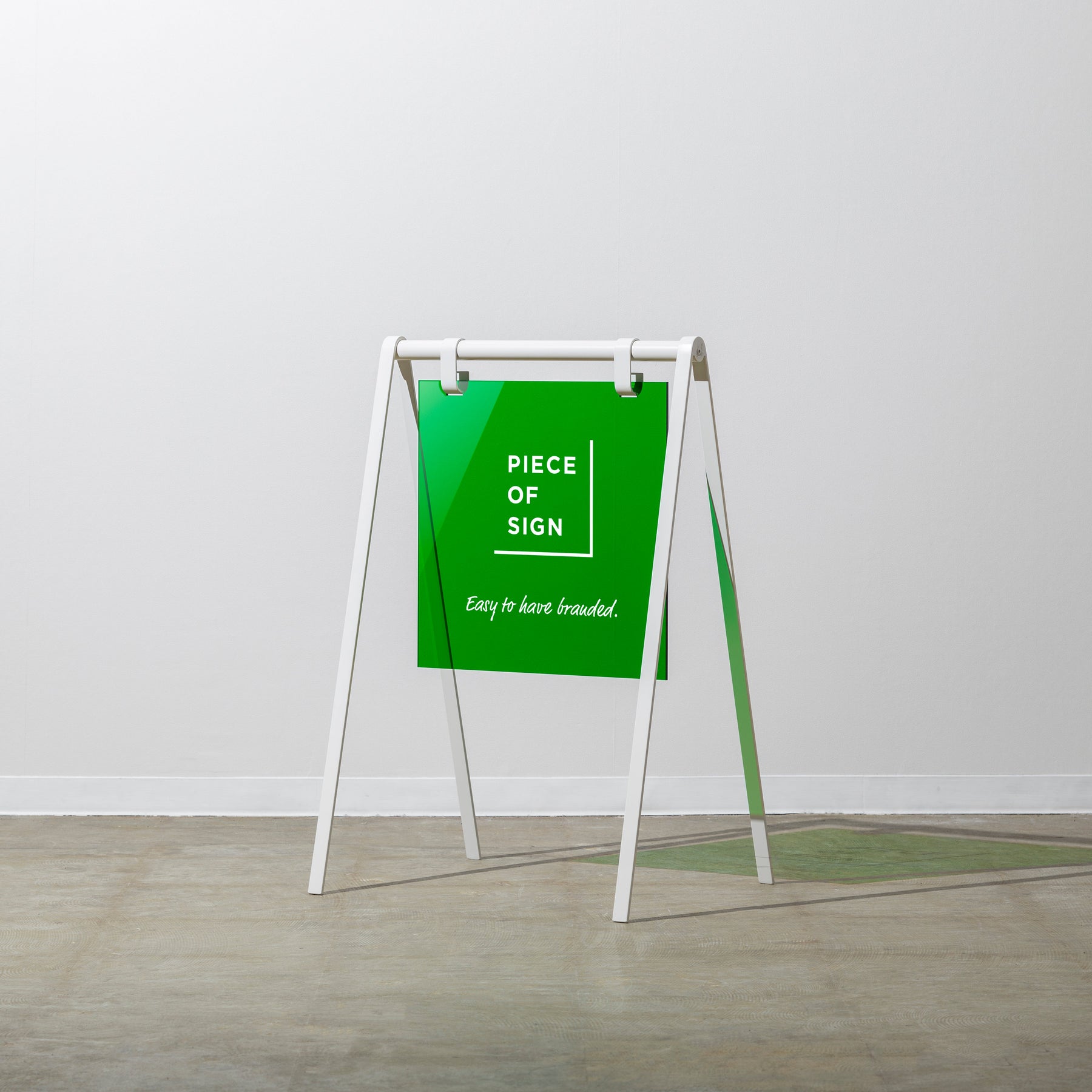 A-Frame Sidewalk Sign - Color Acrylic