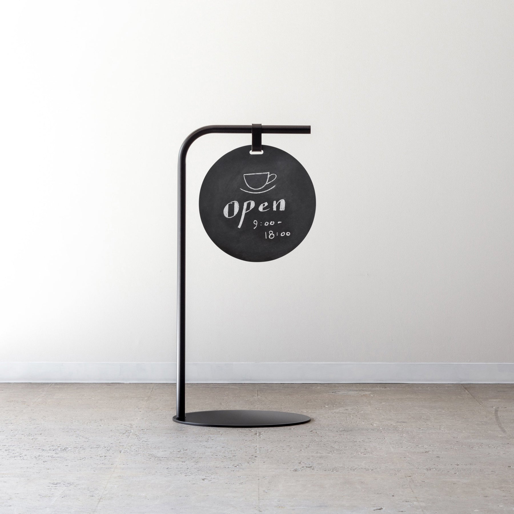 Rounded Sidewalk Sign - 12"