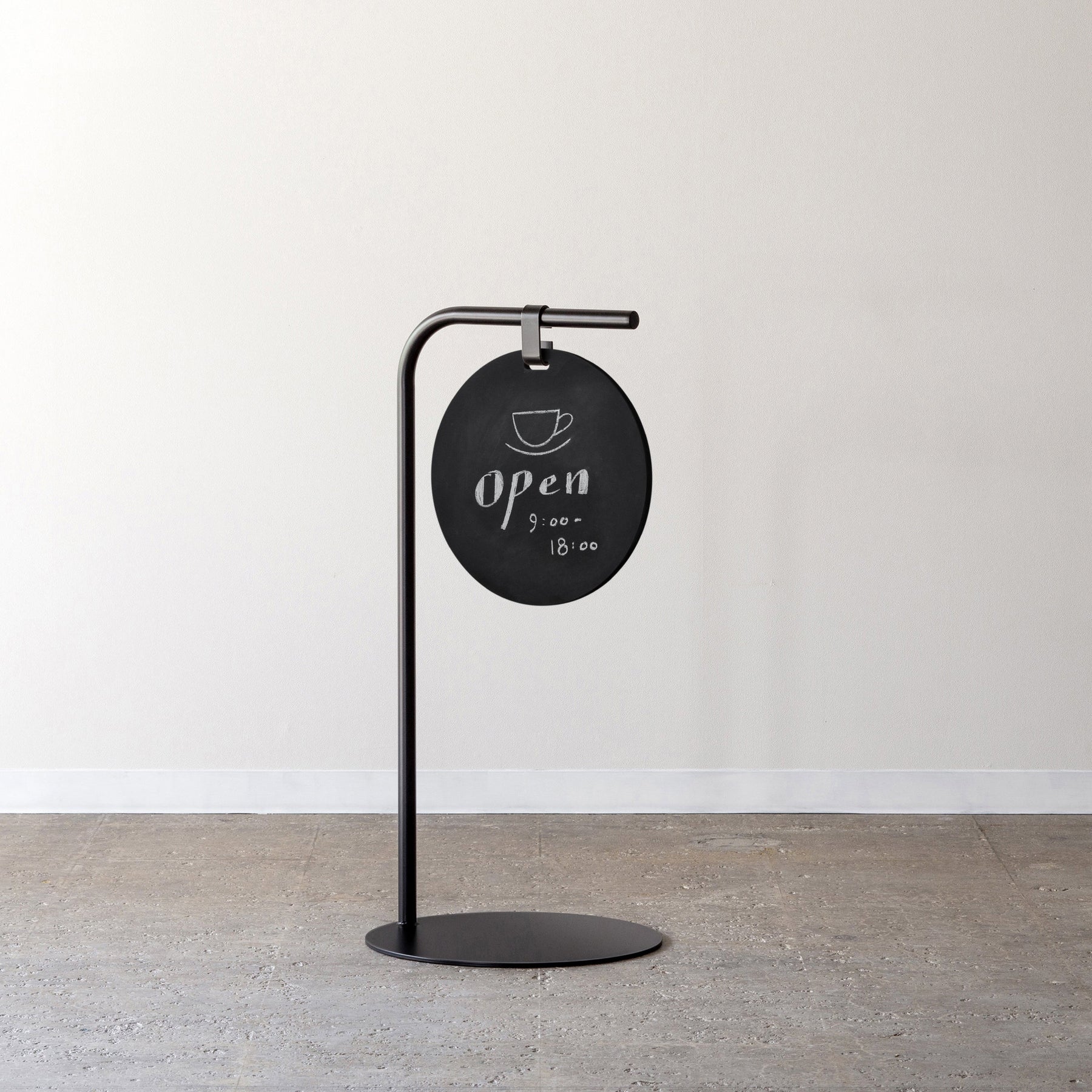 Rounded Sidewalk Sign - 12"