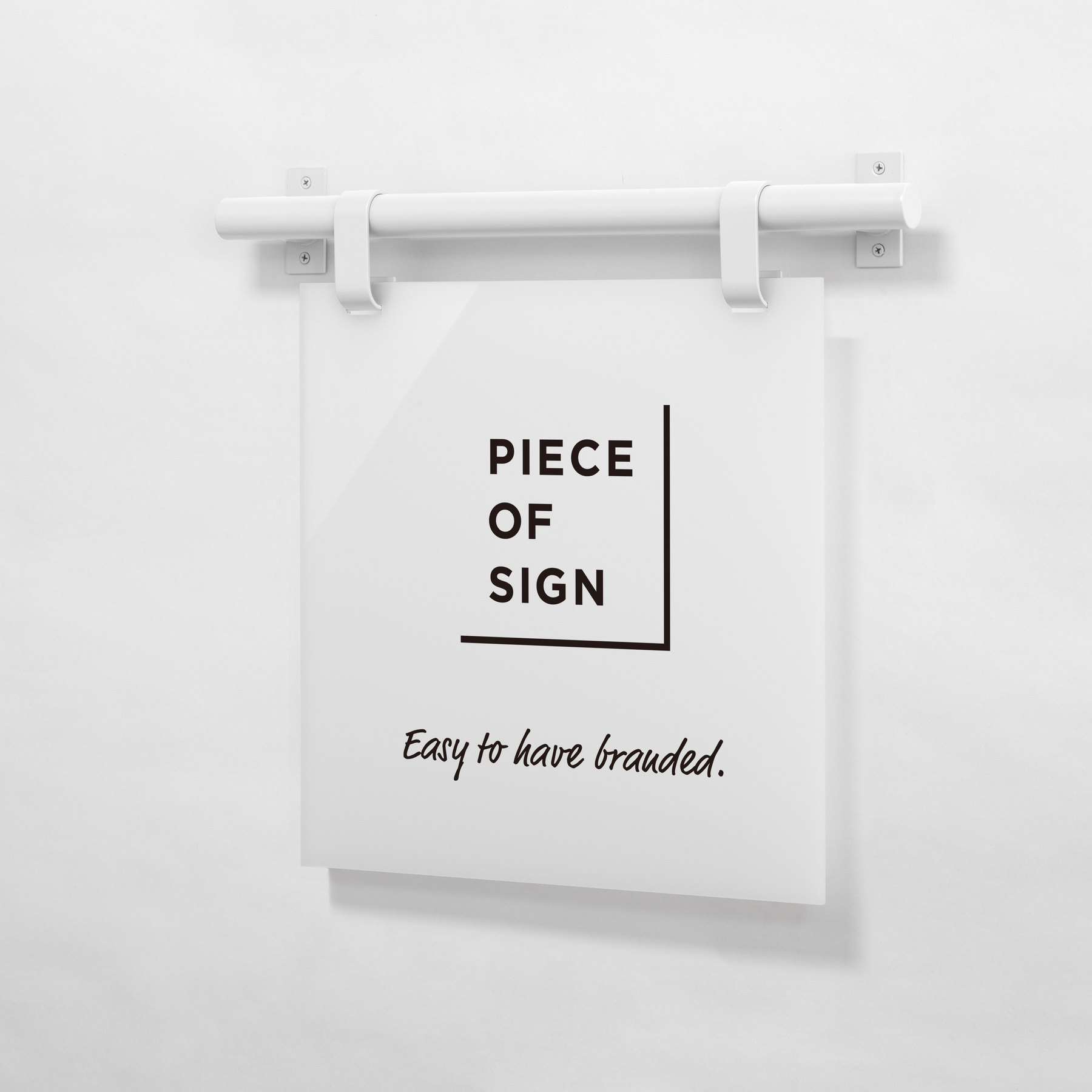 Hanging Wall Sign - SQUARE - 16" × 16"
