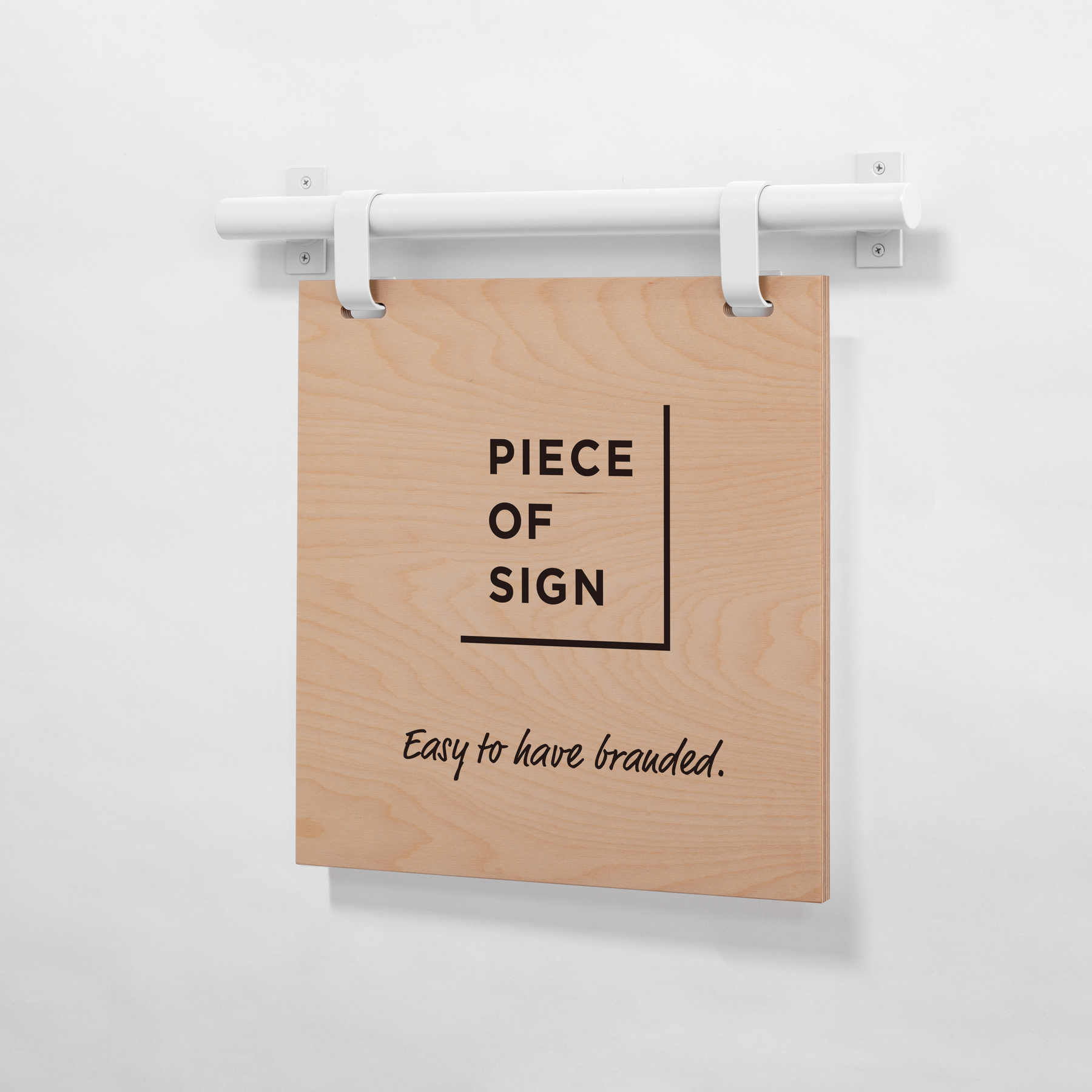 Hanging Wall Sign - SQUARE - 16" × 16"
