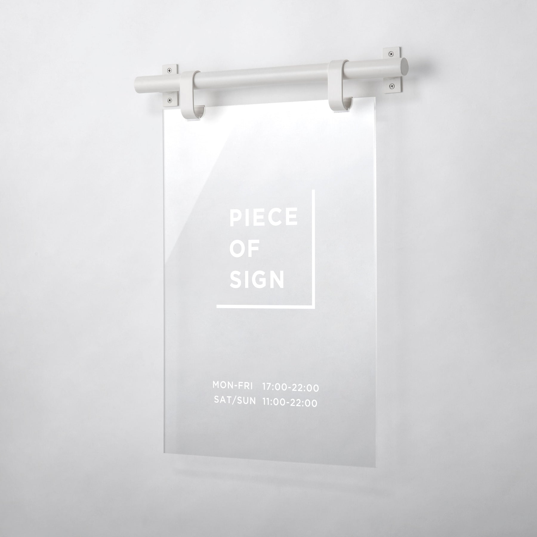 Hanging Wall Sign L-SIZE