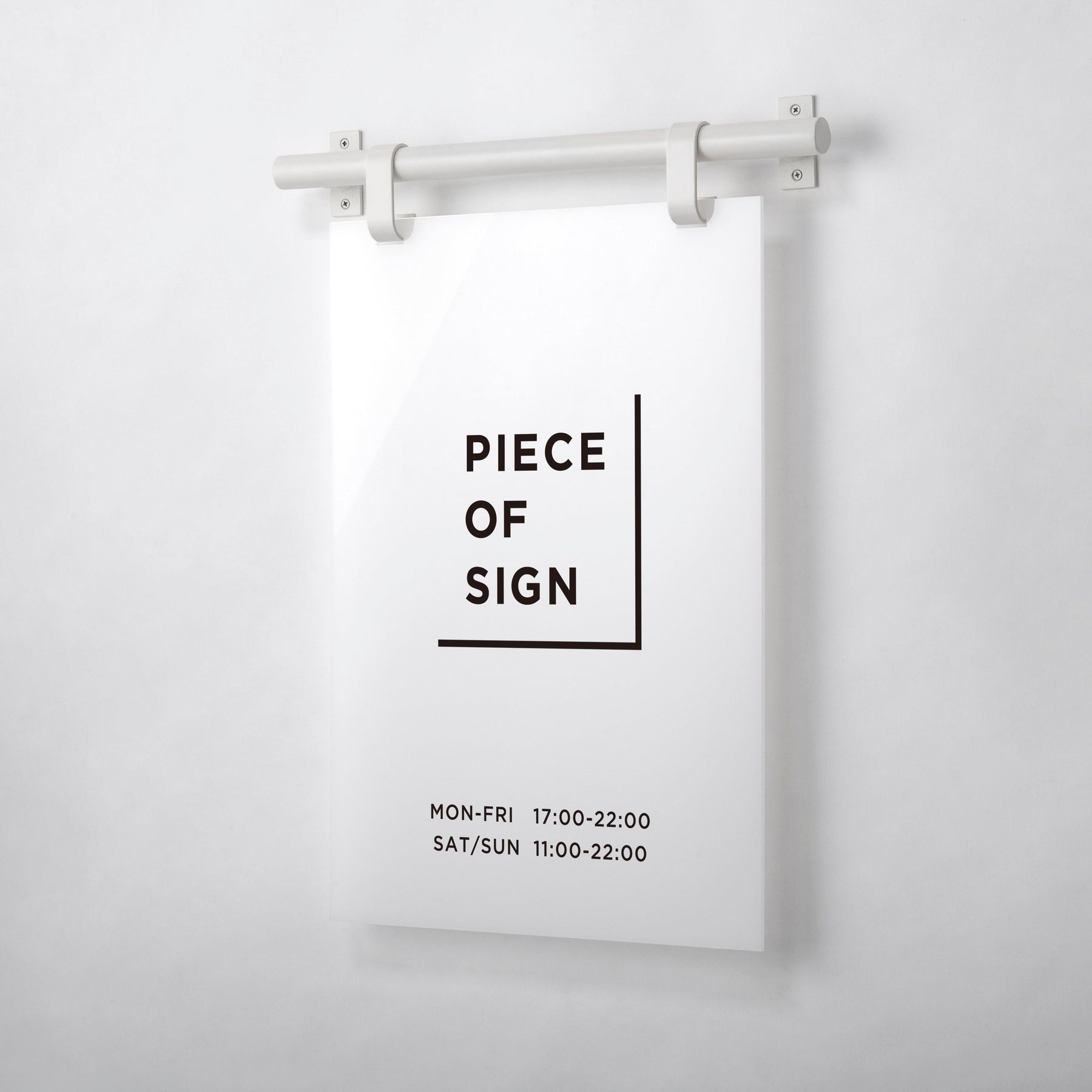 Hanging Wall Sign L-SIZE