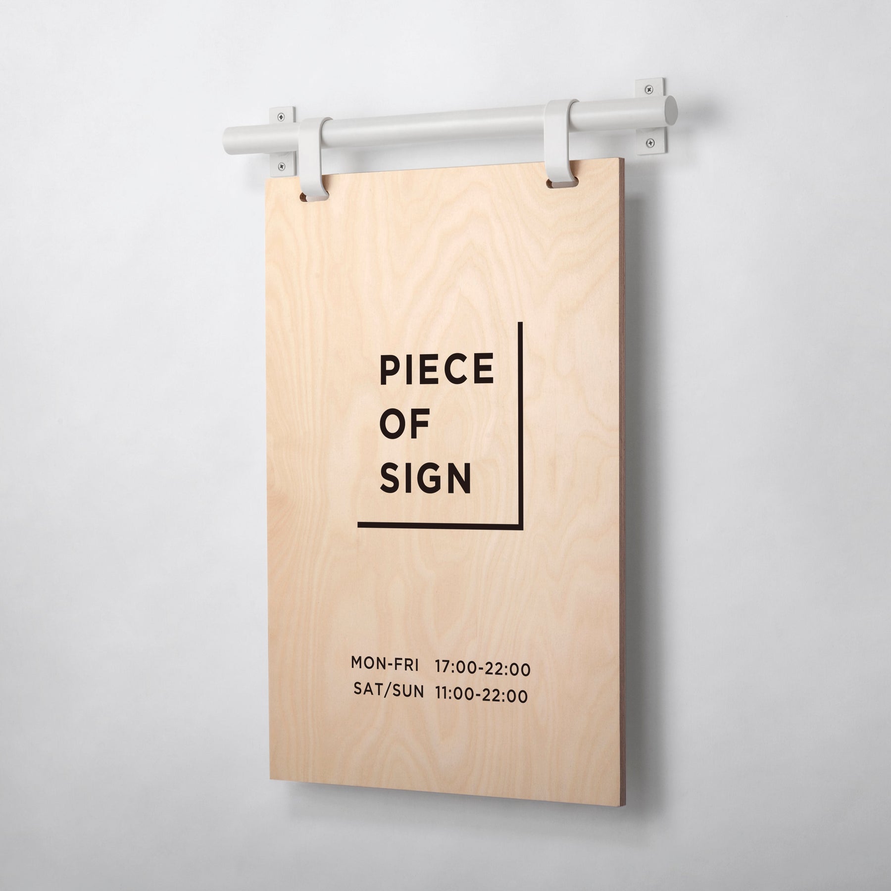 Hanging Wall Sign L-SIZE