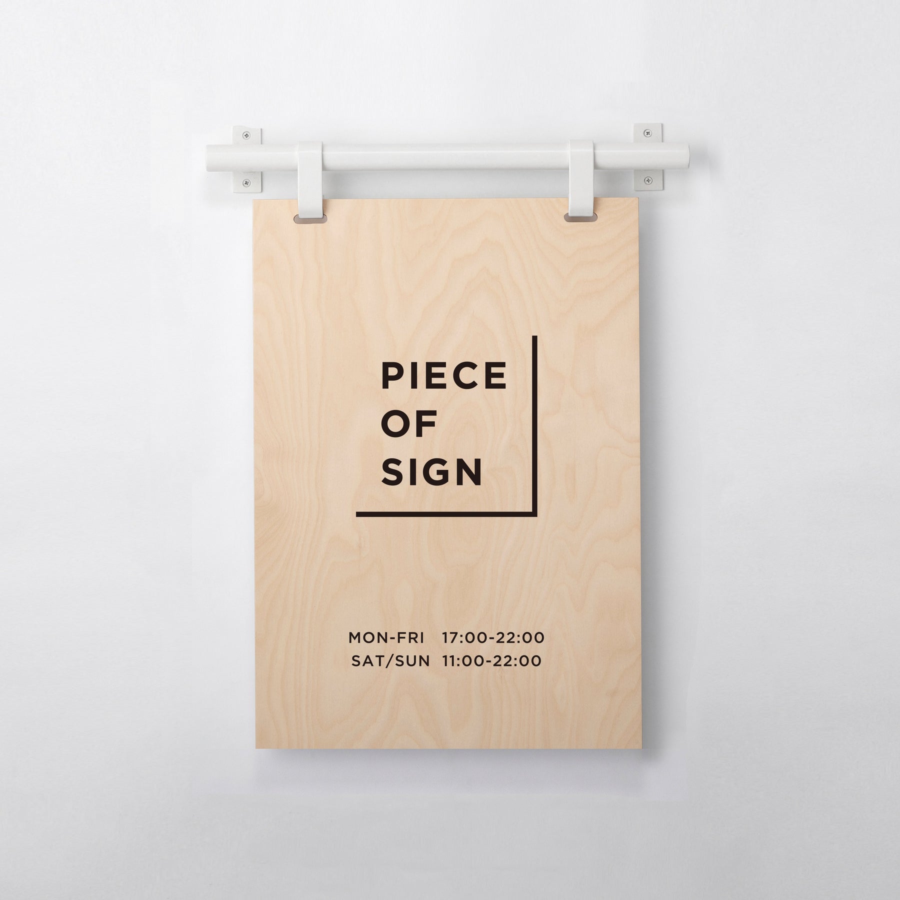 Hanging Wall Sign L-SIZE