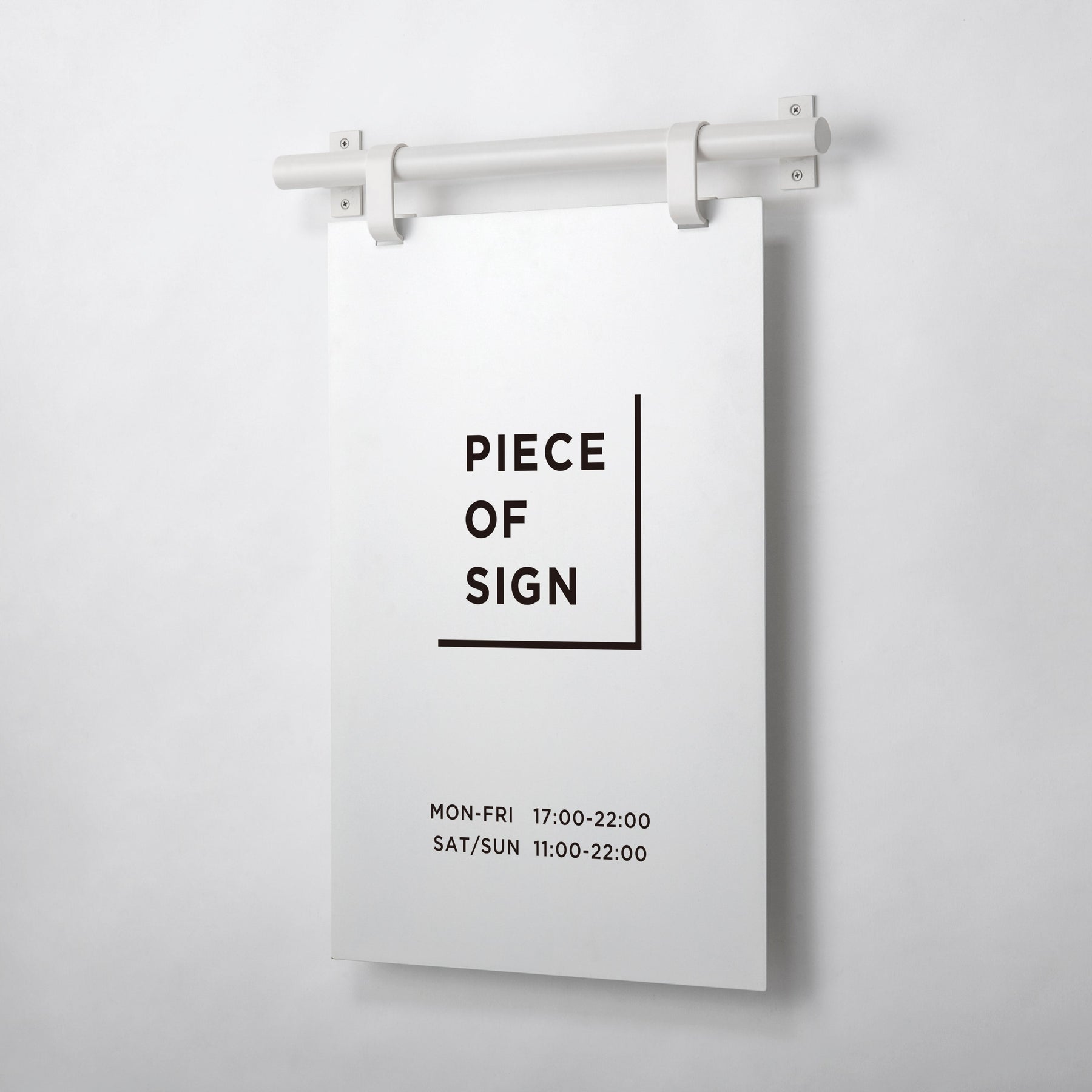 Hanging Wall Sign L-SIZE