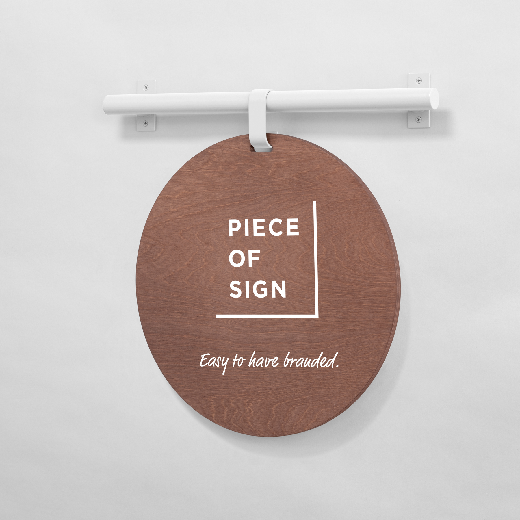 Hanging Wall Sign - ROUND - 16"