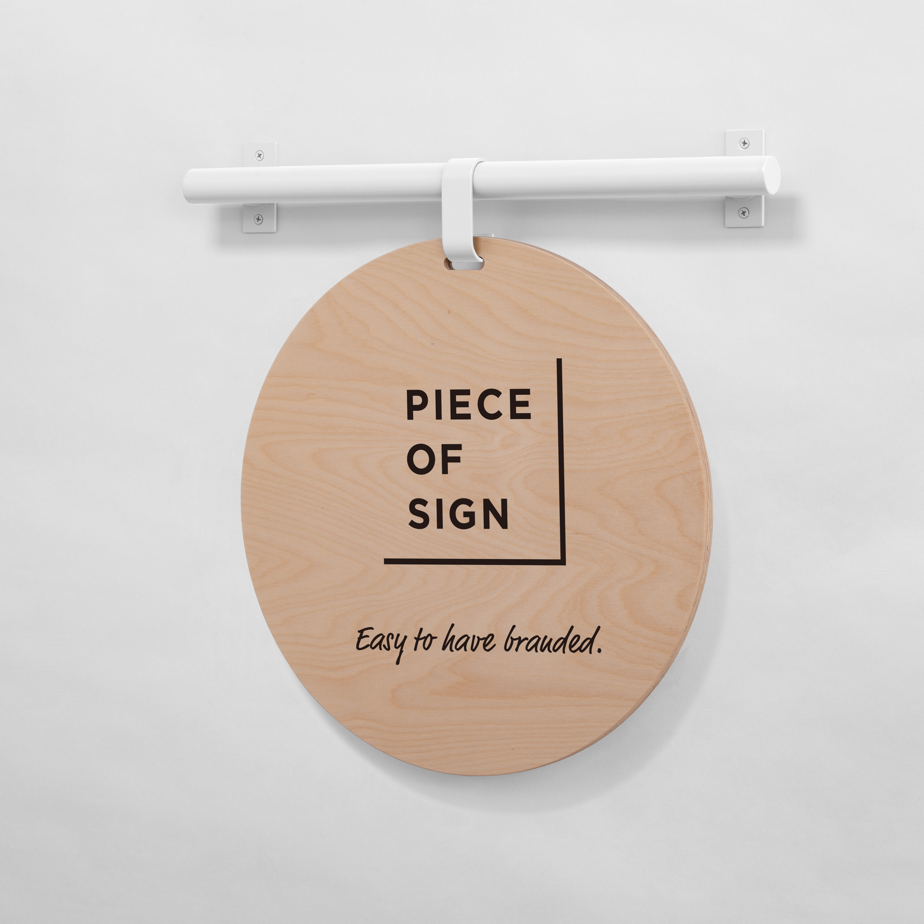 Hanging Wall Sign - ROUND - 16"