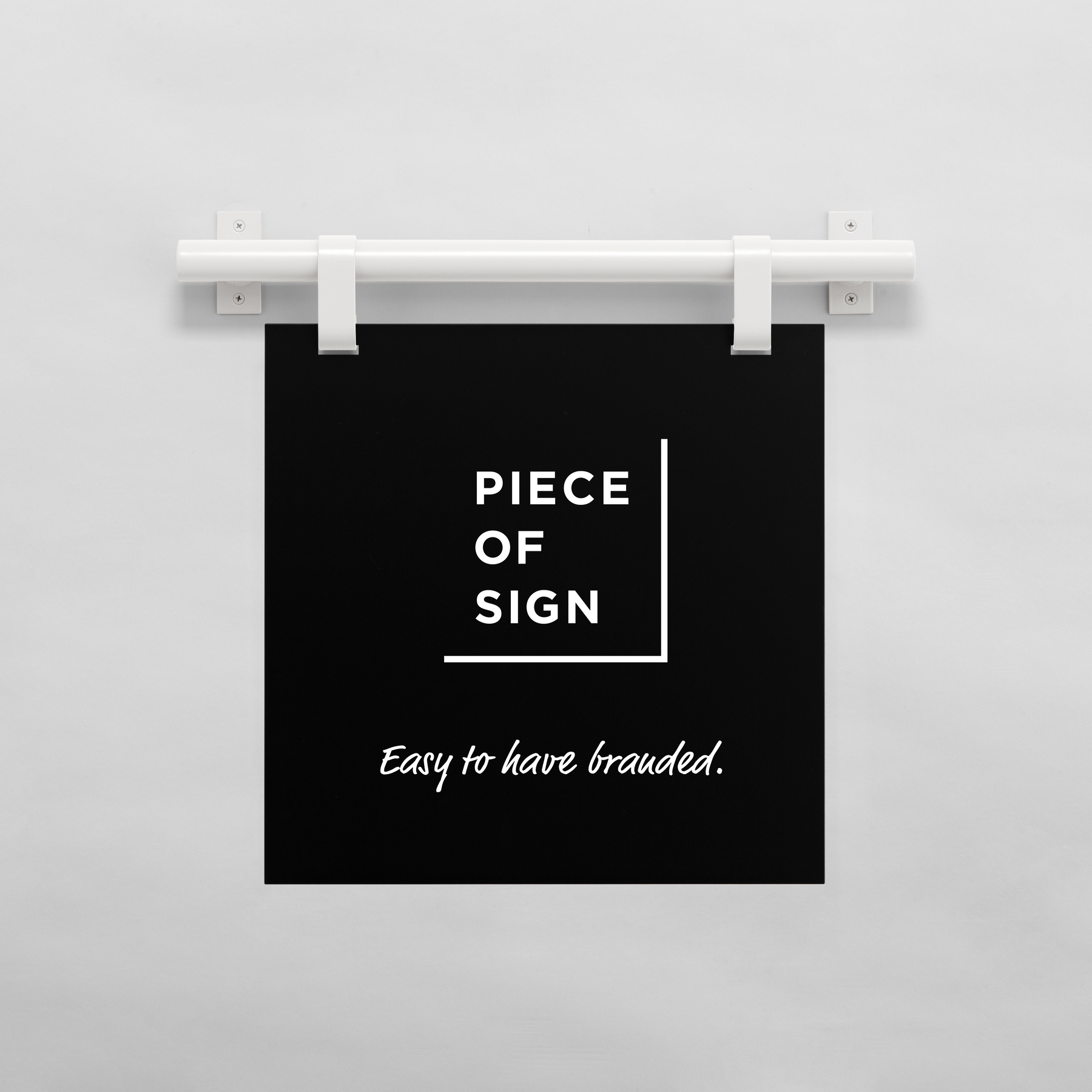 Hanging Wall Sign - SQUARE - 16" × 16"