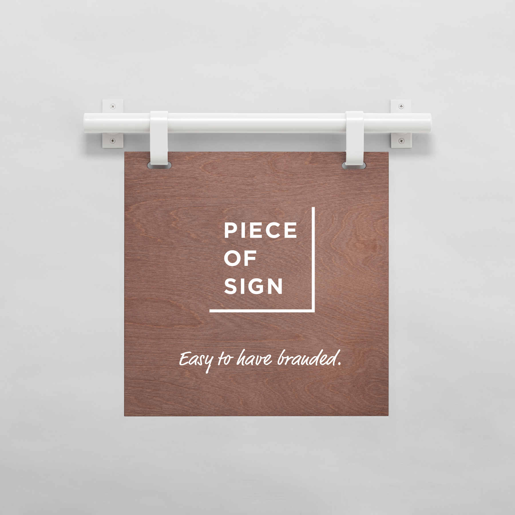 Hanging Wall Sign - SQUARE - 16" × 16"