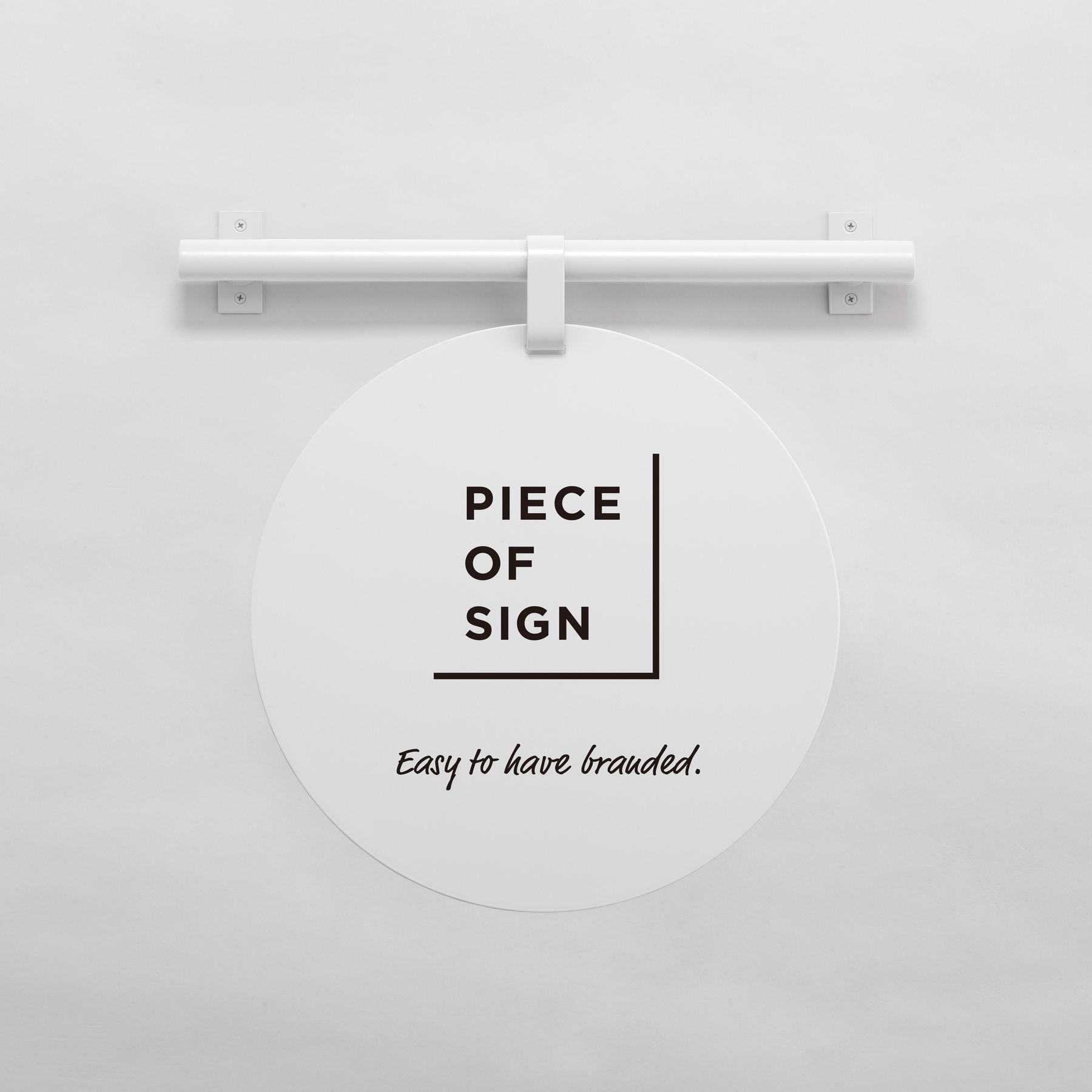 Hanging Wall Sign - ROUND - 16"