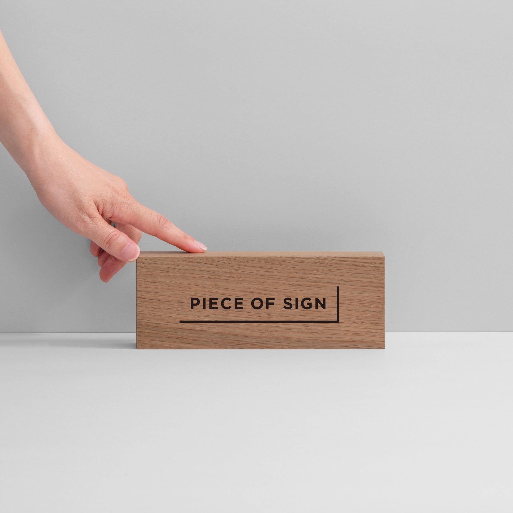 COUNTER / TABLETOP SIGN