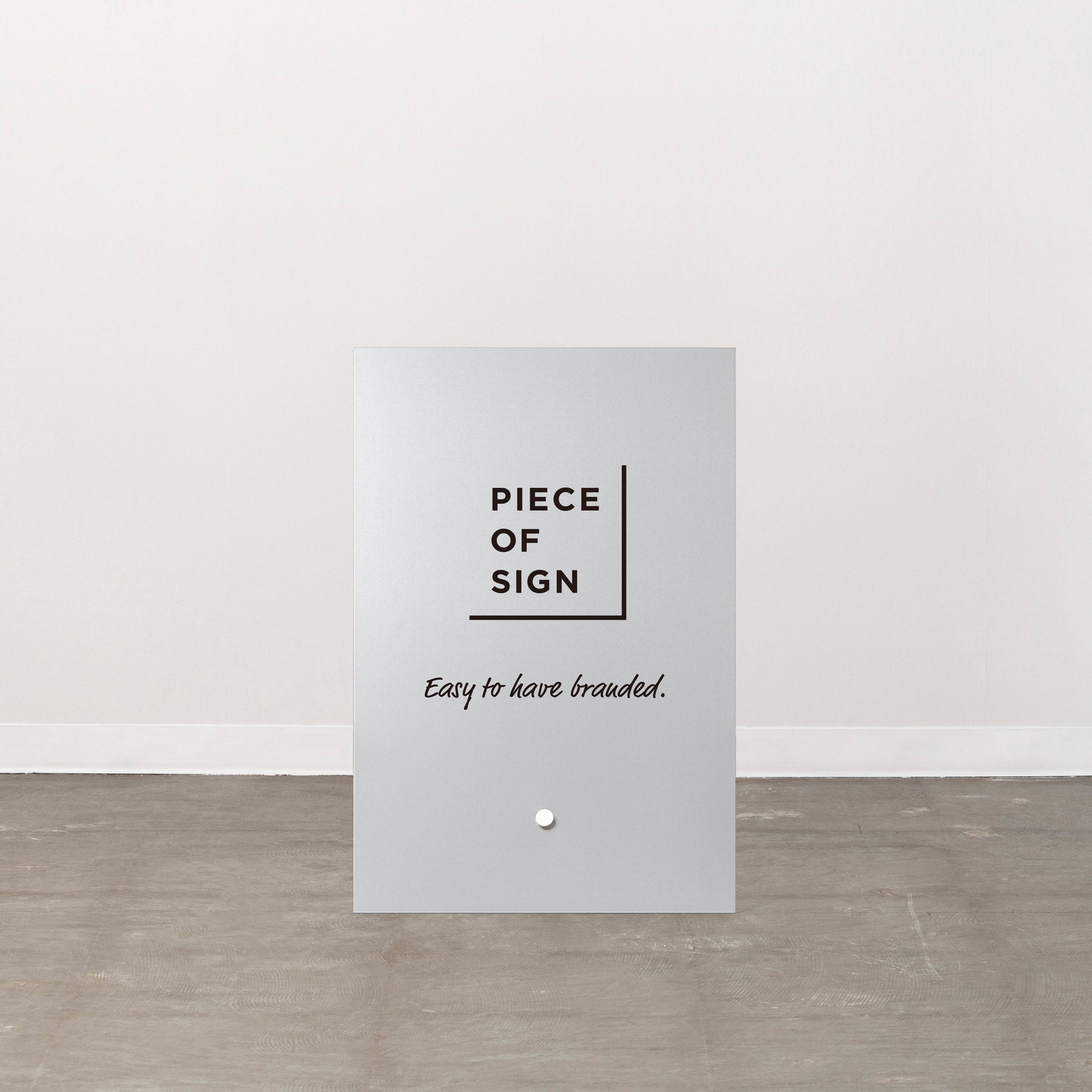 Stick & Board Standing Sign