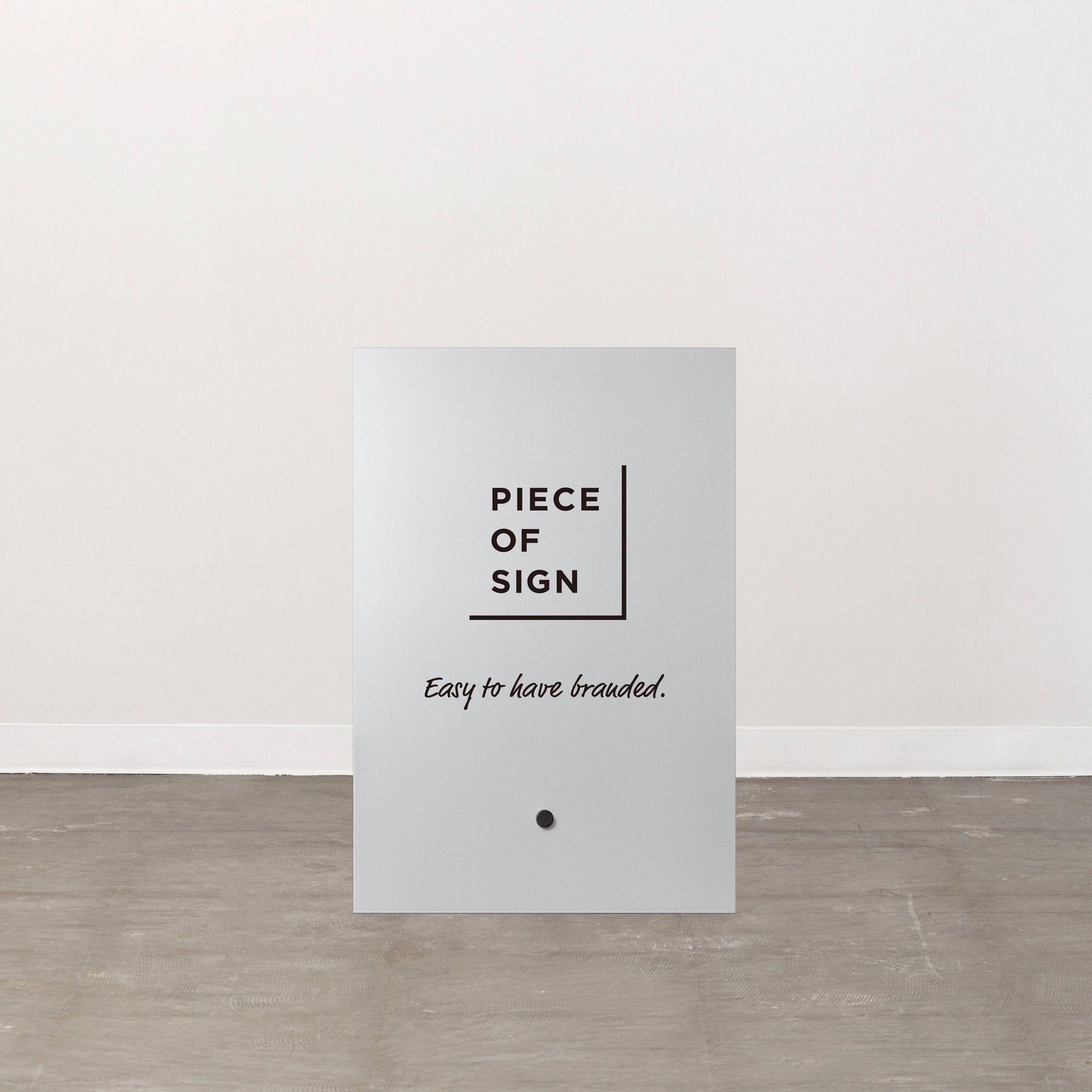 Stick & Board Standing Sign