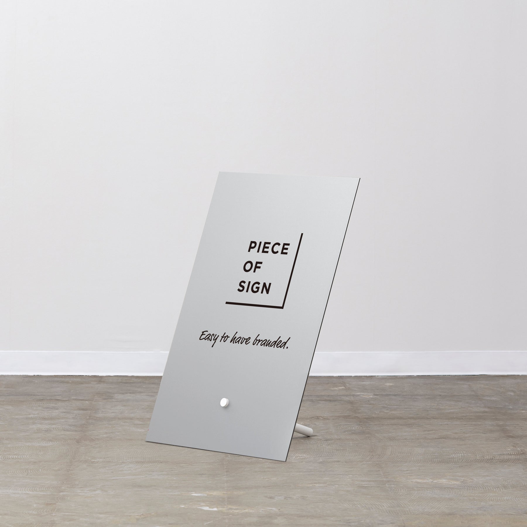 Stick & Board Standing Sign