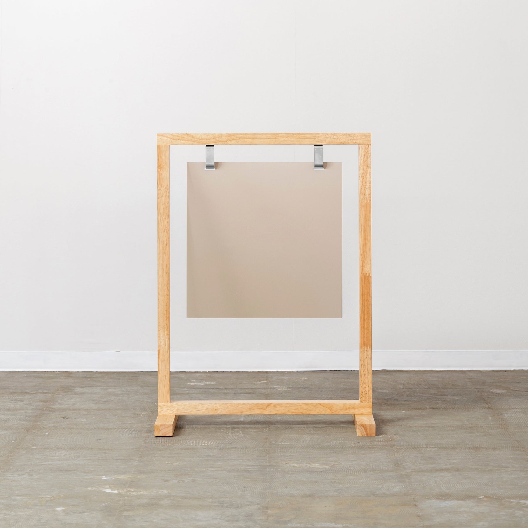 Wood Frame Sidewalk Sign